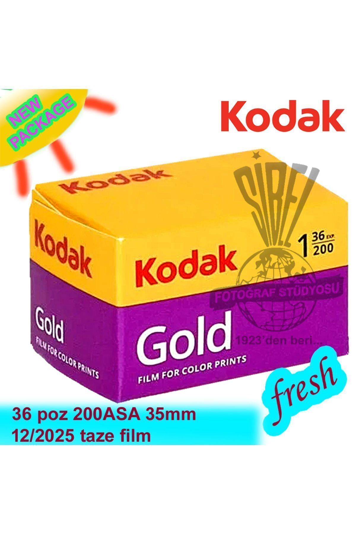 Kodak Fotoğraf Filmi. Gold 200-36-35mm 05/2026 Taze Fiyatı, Yorumları ...