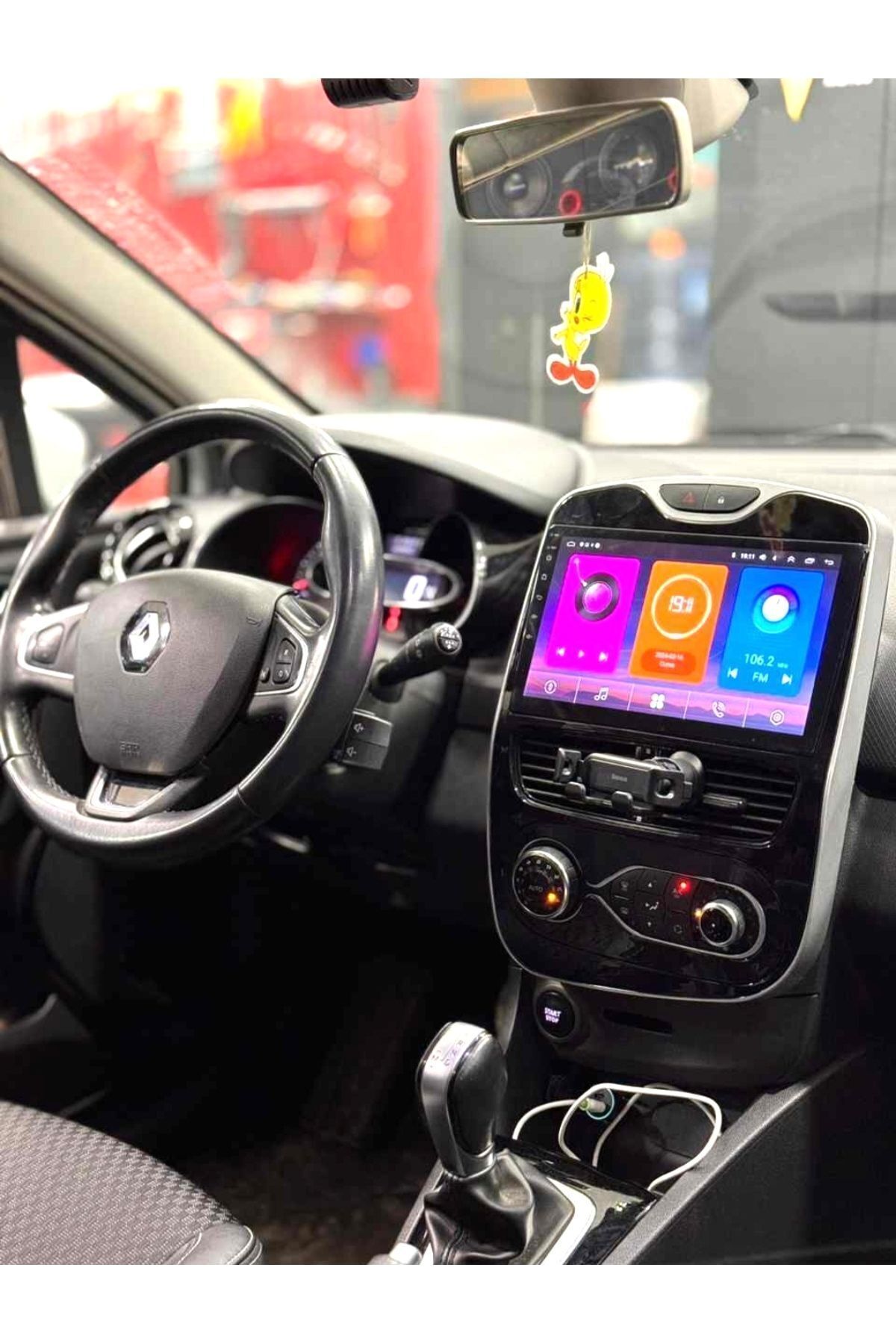 OTODUNYAM RENAULT CLİO 4 ANDROİD 13/6 GB RAM 128 GB HAFIZA Uyumlu ...