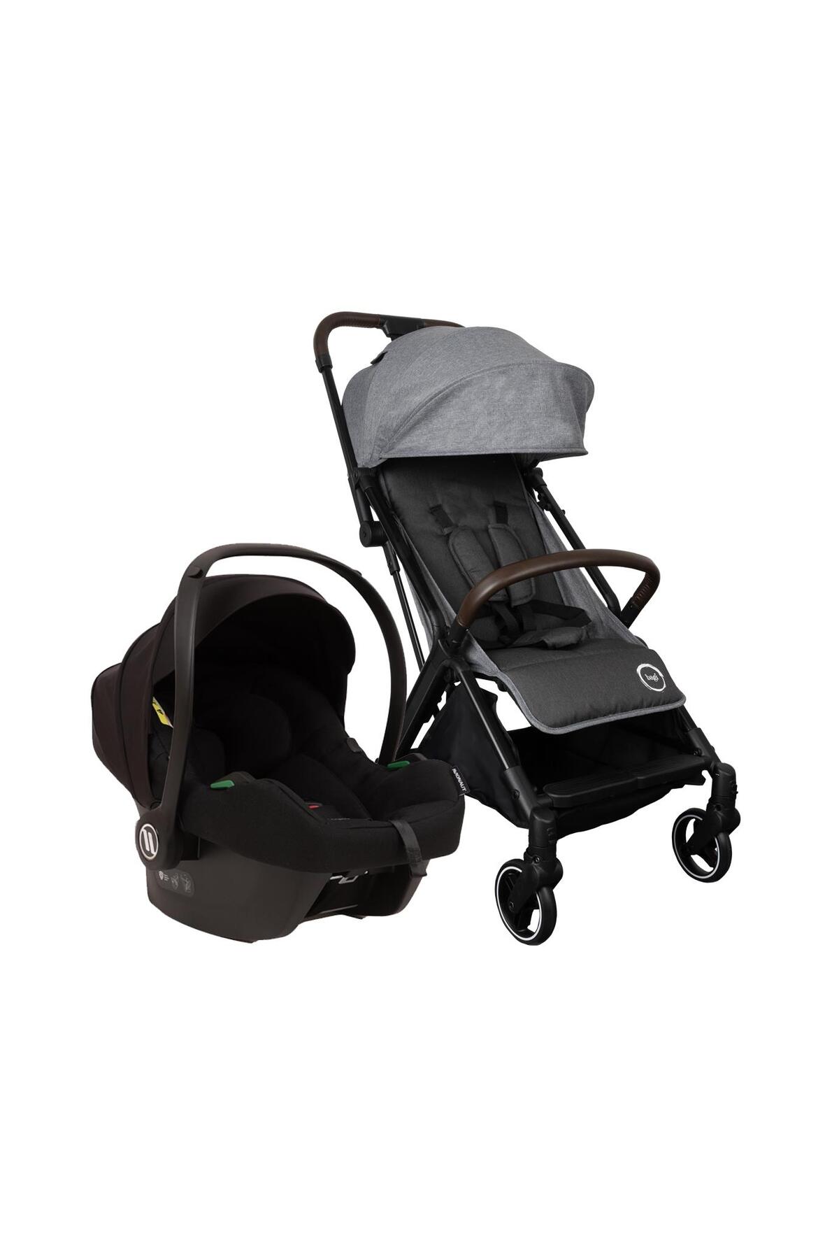Bagi Gravity Autofold Cosmo Travel Sistem Bebek Arabası Grey - Black ...