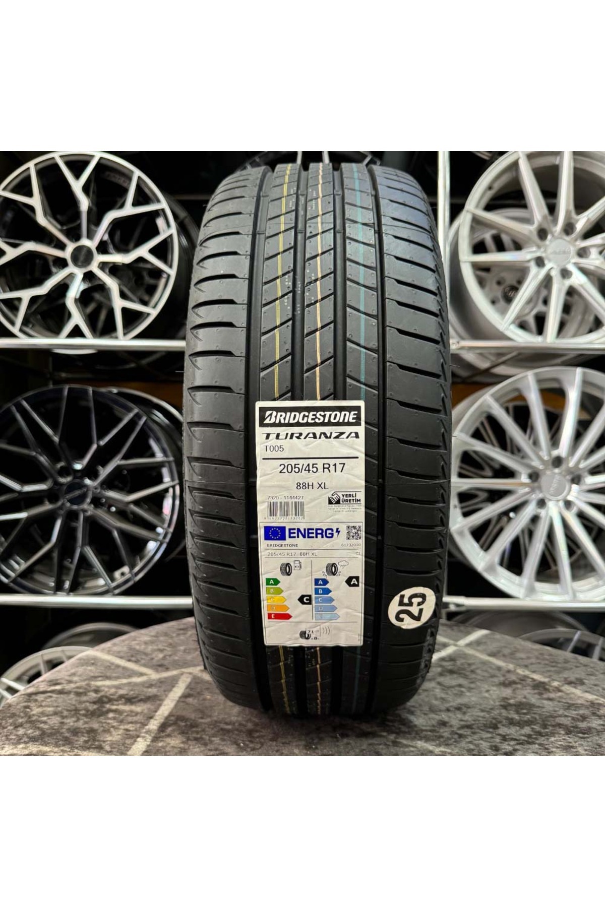Bridgestone 205/45 R17 88H XL Bridgestone Turanza T005 Yazlık Lastik Fiyatı, Yorumları - Trendyol