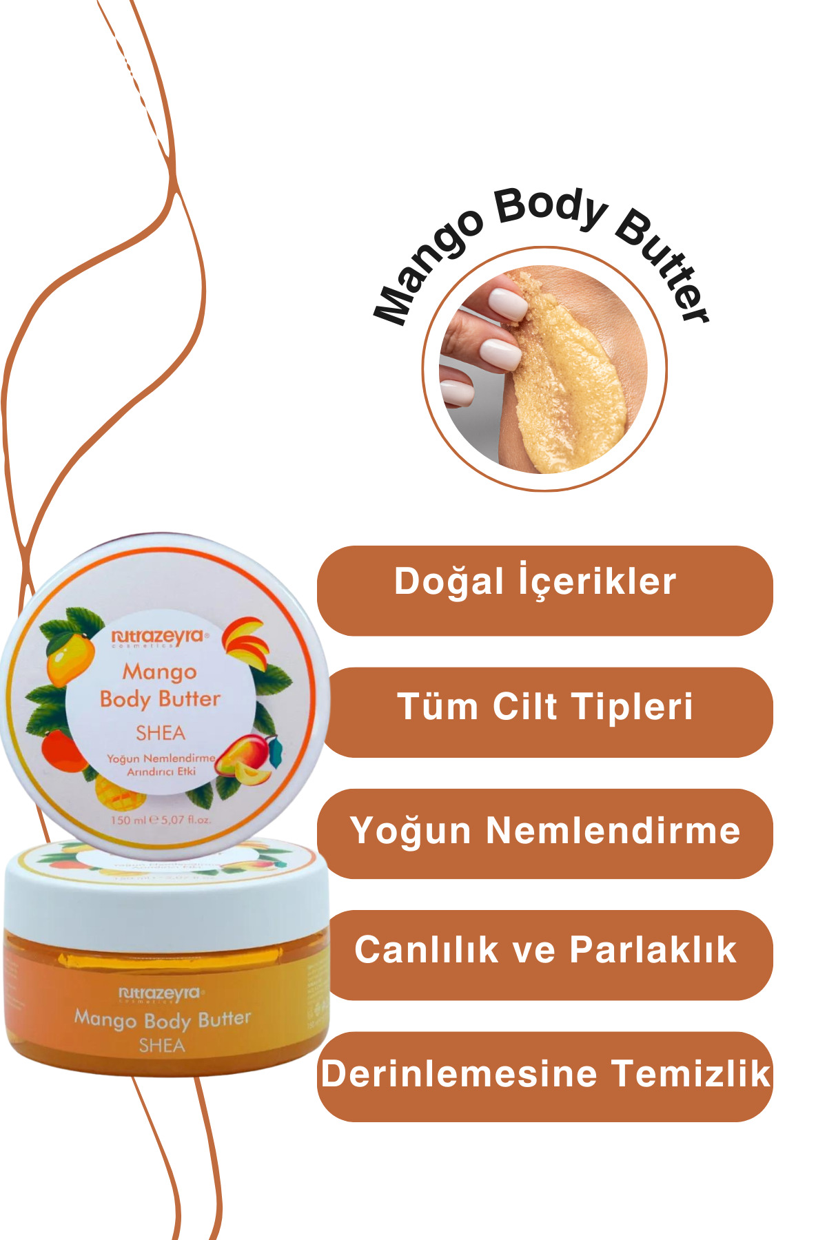 Nutrazeyra Cosmetics Body Scrub Peeling Besleyici Nemlendirici ...