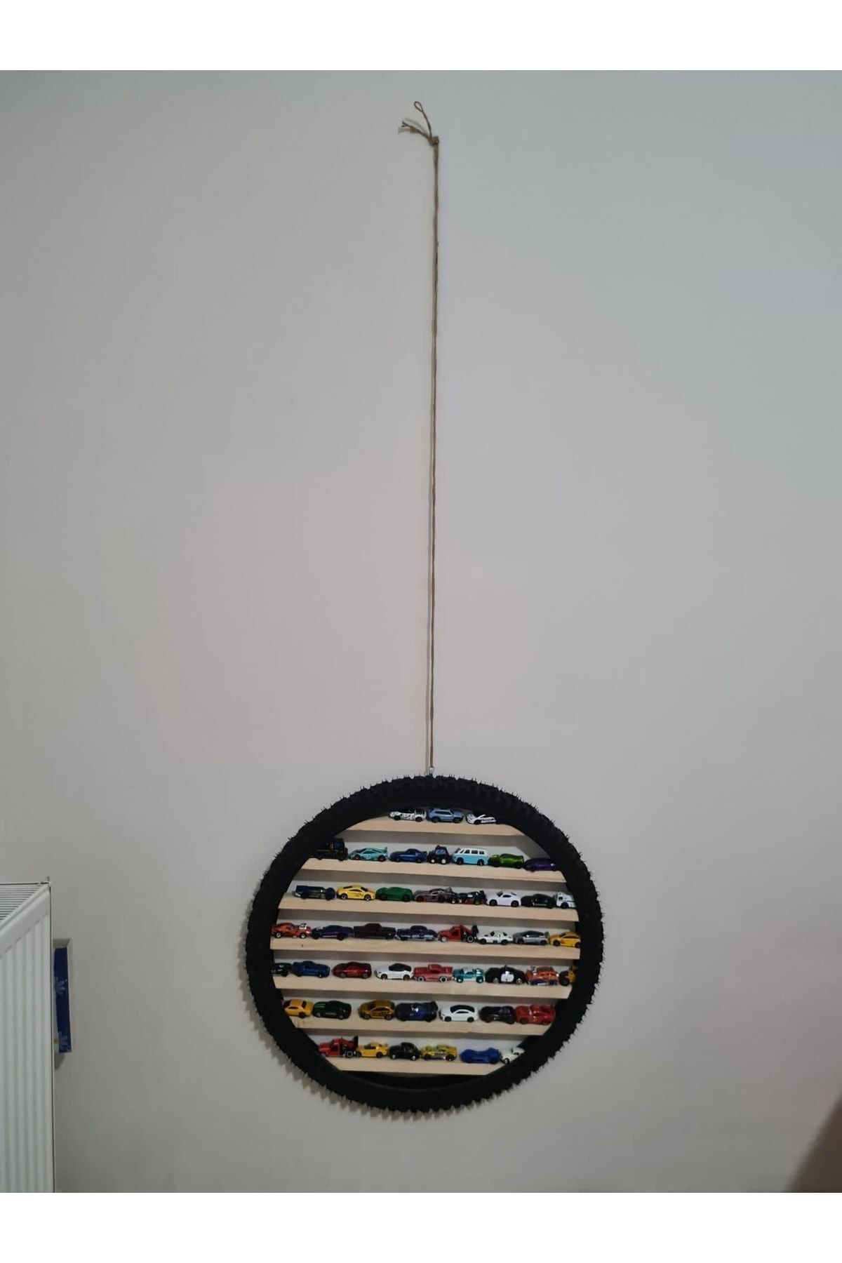 Magicway Oyuncak Tekerlek Araba Park Rafı Ahşap Dekoratif Otopark ...