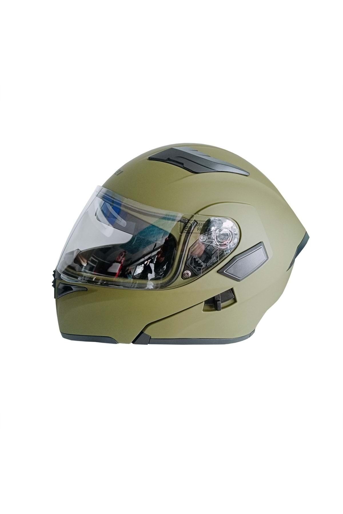 JEKAİ Jk-21 902 Model Güneş Vizörlü Çenededen Açılır Kask - Fiyatı ...