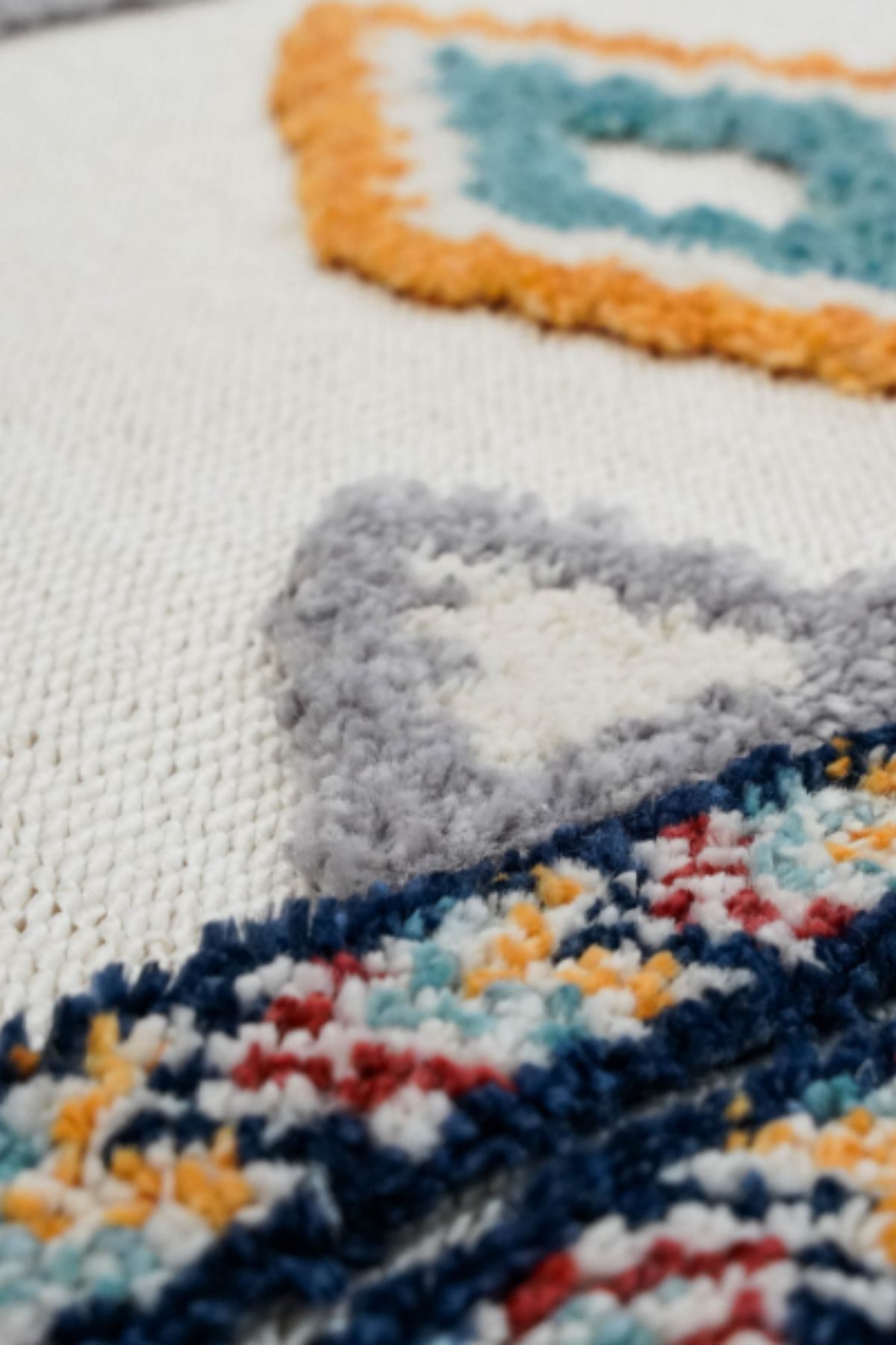 MOQA Max 1804 Multi Bukle Dokuma Halı Hav Toz Vermez Etnik Iskandinav ...