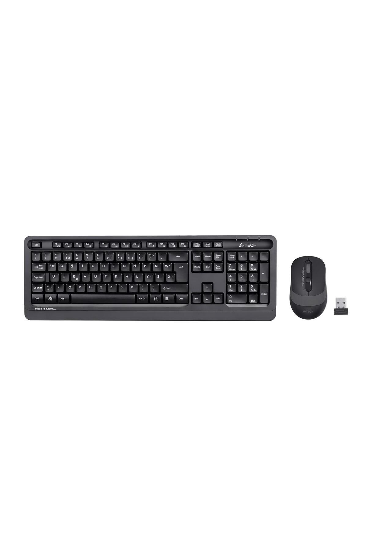 Genel Markalar Fg1010F 2.4G Uyumlu Gri F Klavye Fn-Mm Klv+Optik Mouse ...