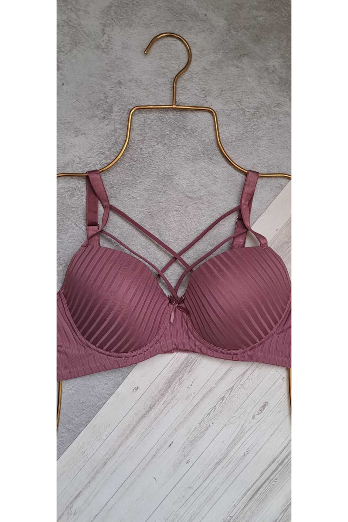 NARIYA Kadın Büyük Beden C Cup Toparlayıcı Sütyen Günlük Boş Cup Balenli Toplayıcı Sütyen Yarım ...