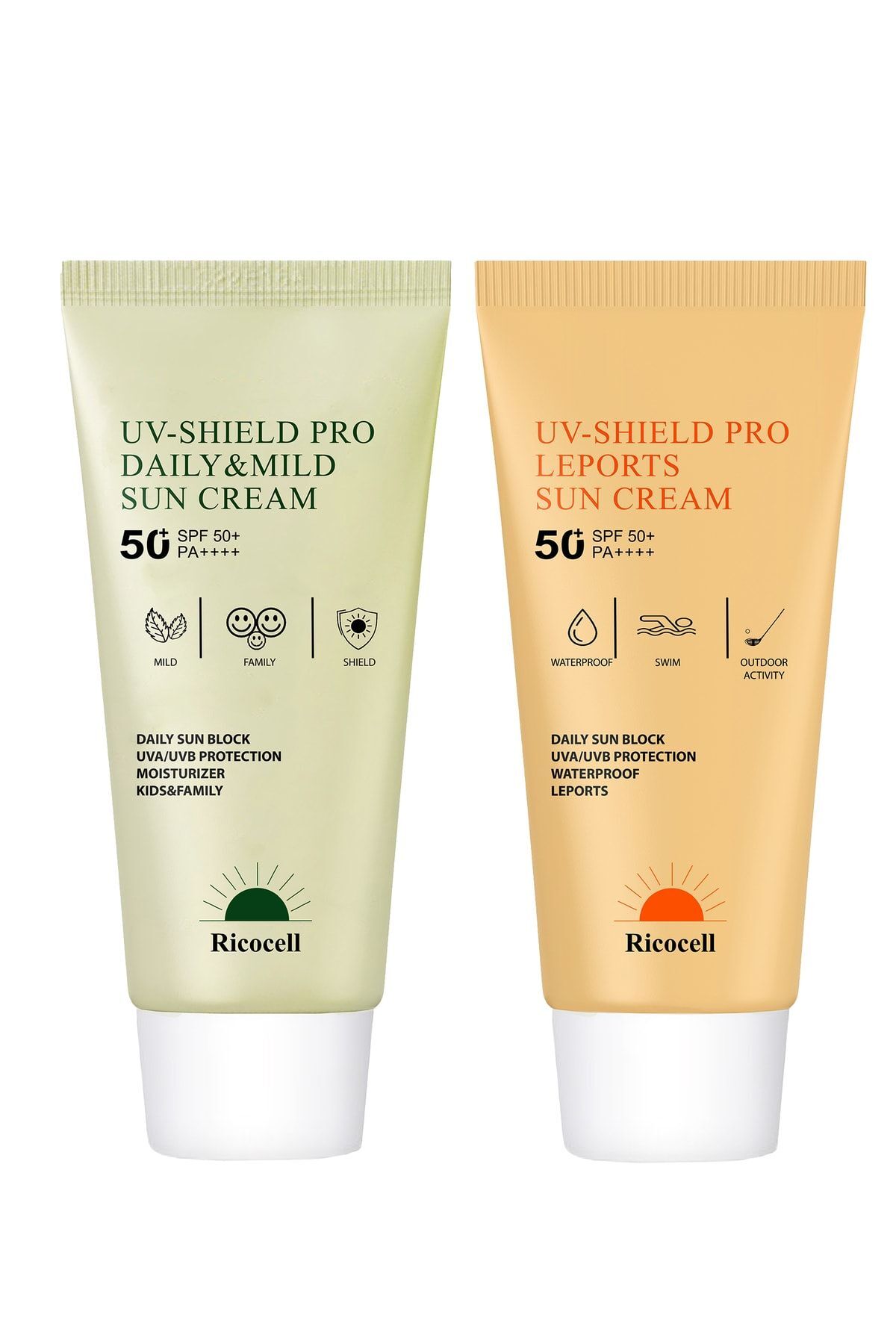 RİCOCELL Bitkisel Içerikli Yüksek Koruyuculu Spf50 Pa Organik Güneş ...