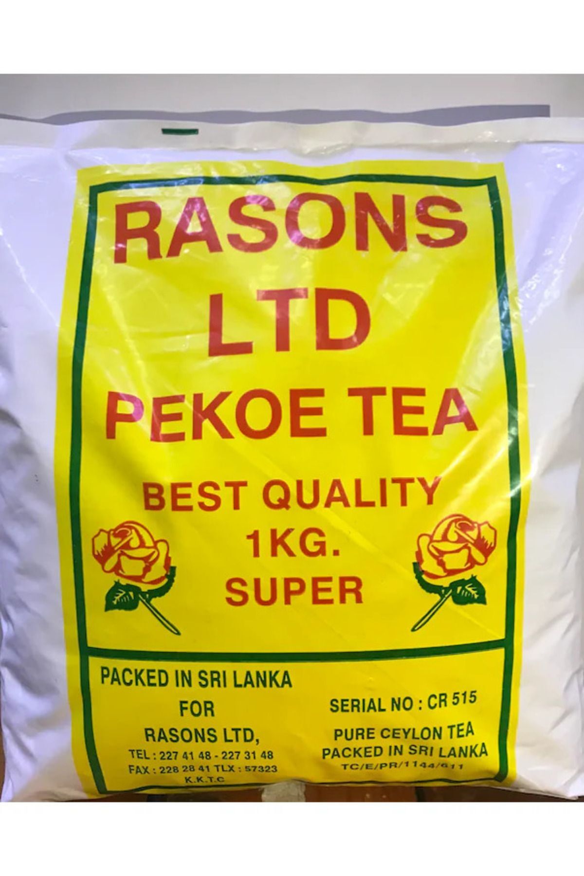 Rasons Pekoe Tea Best Quality 1000gr - Fiyatı, Yorumları
