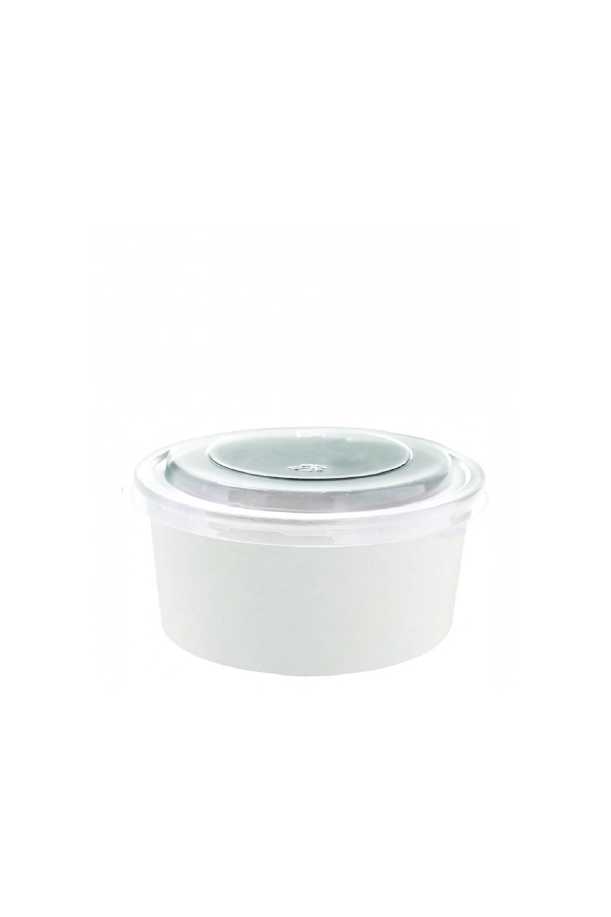 Jawad White Paper Bowl 710ml/140mm + Clear Lid - 11Pcs- Trendyol