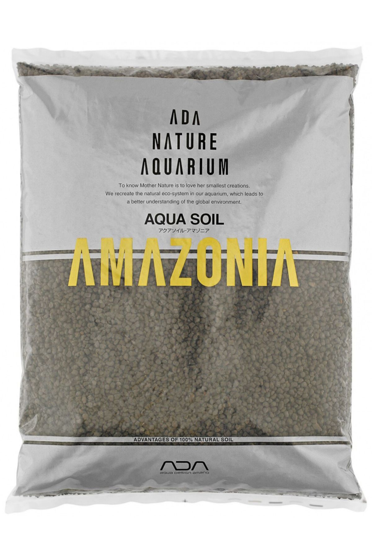 Ada Nature Aquarium Ada Amazonia Aqua Soil Normal Type 9 Litre Gri ...