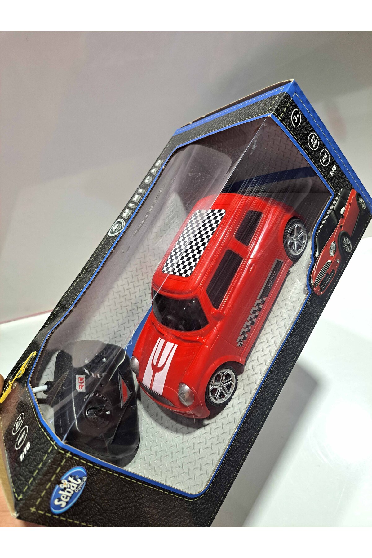 ALYTOYS Oyuncak Mini Cooper Uzaktan Kumandalı 18x9 cm 4 yön 27Mhz hız 1 ...