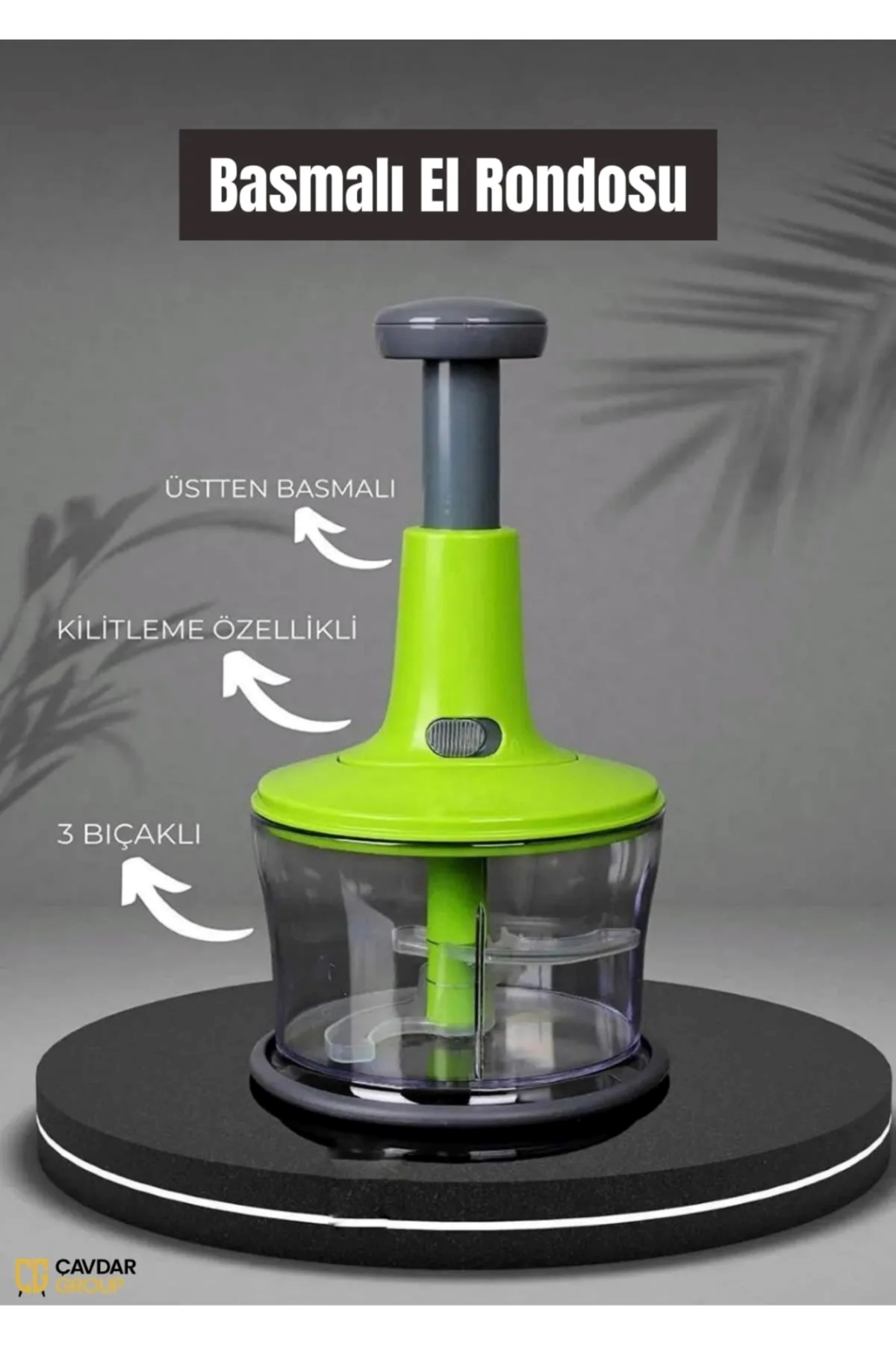 Genel Markalar El Rondosu, Çelik 3 Bıçaklı Pratik Basmalı El Rondosu ...