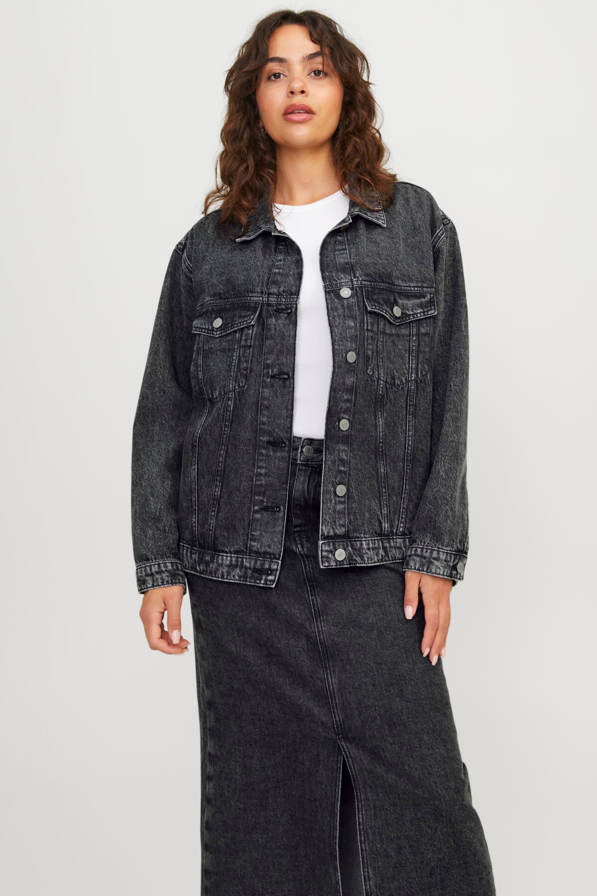 Jack & Jones Kadin Dügme Kapamali Denim Ceket - Orly - Fiyatı, Yorumları