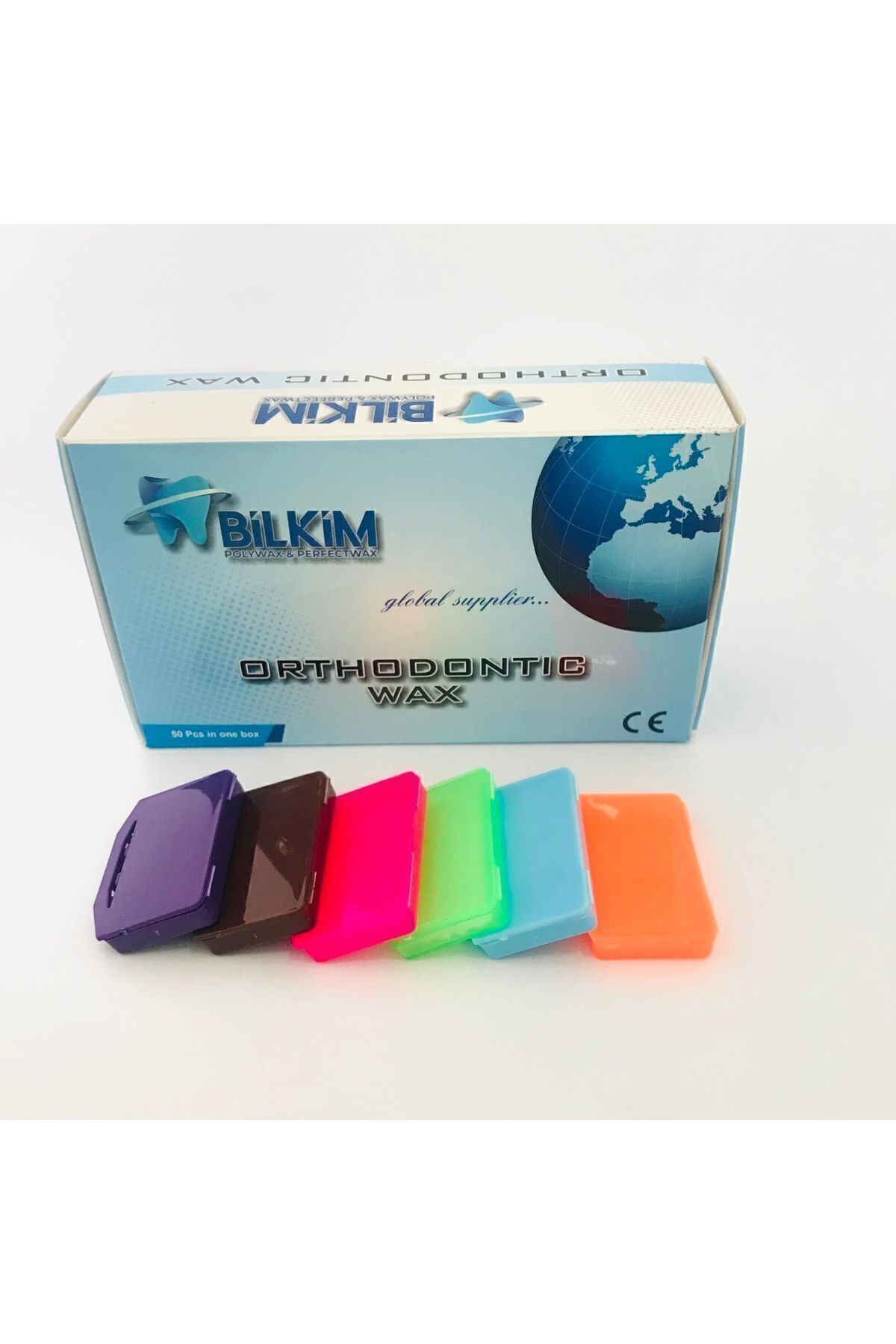 POLYWAX 50 Adet Aromalı Ortodonti Mumu- Diş Teli Mumu - Braket Mumu Wax ...