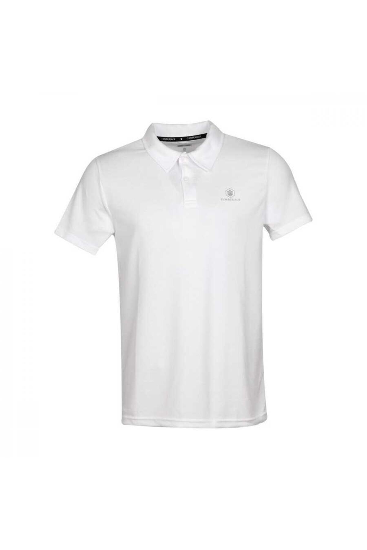 Lumberjack 3m M-ct461 Sherman 3fx Polo Yaka 2 Dugme Gogus Yazılı Ve ...