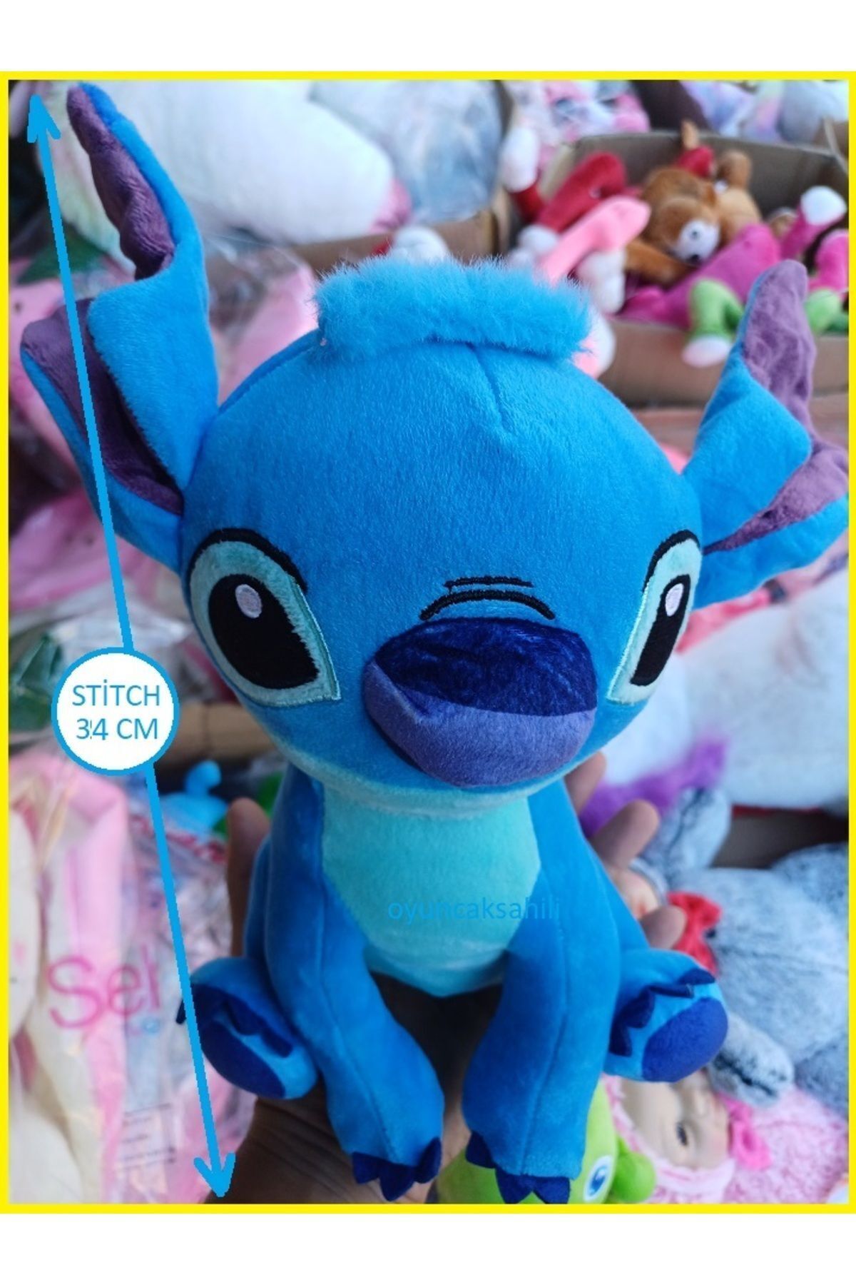 OYUNCAKSAHİLİ Stitch Peluş Bebek Mavi Koala 34 Cm Oyuncak Deney 626 ...