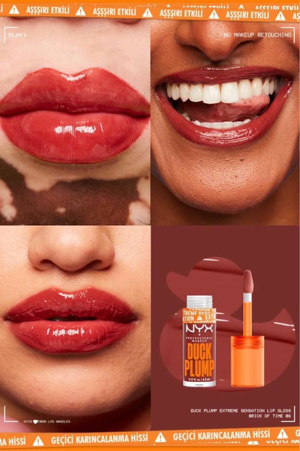 NYX Professional Makeup Duck Plump Dolgun Görünüm Veren Dudak ...