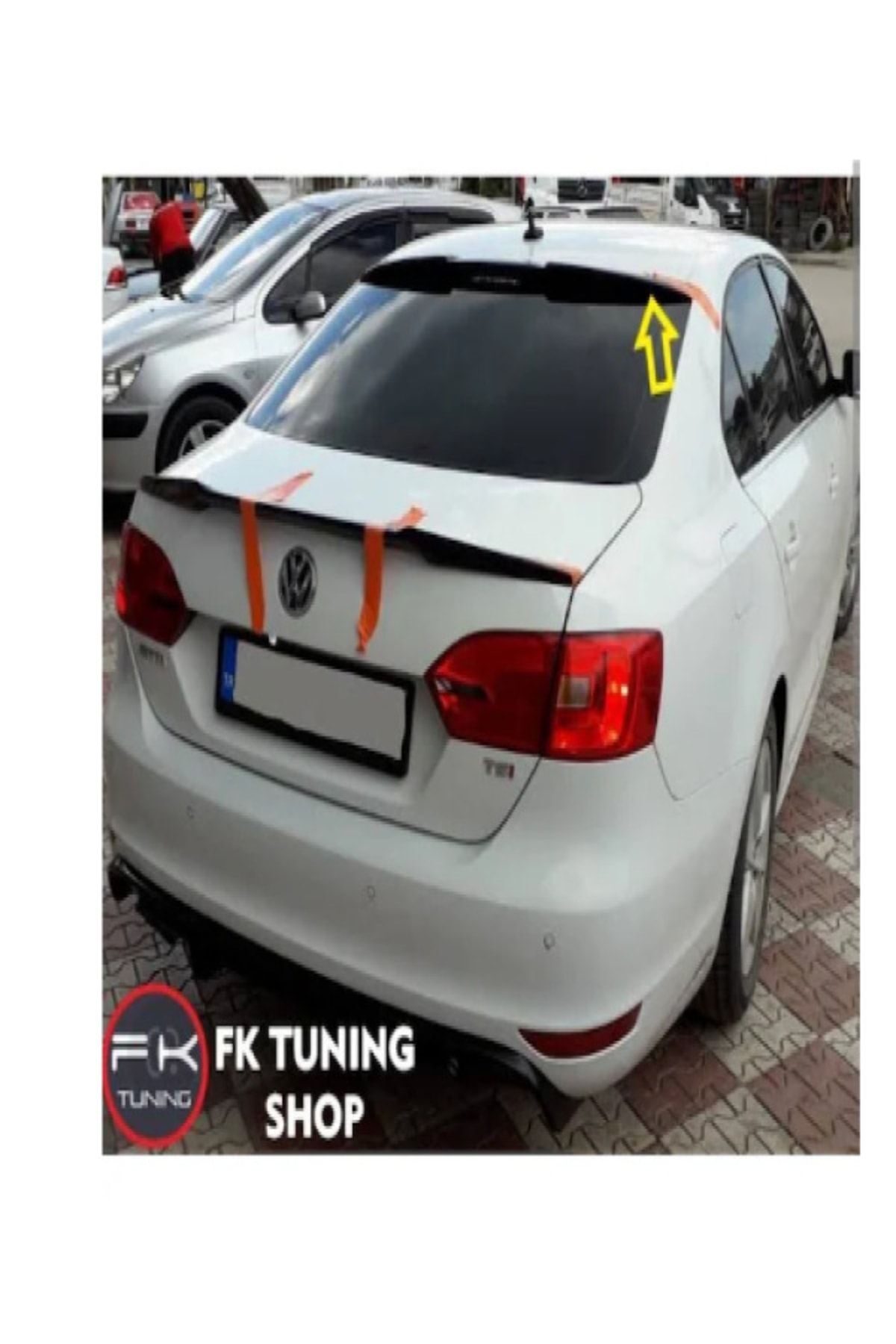 MK TUNİNG Volkswagen Jetta Mk6 Yarasa Camüstü Spoiler Astarlı - Fiyatı ...
