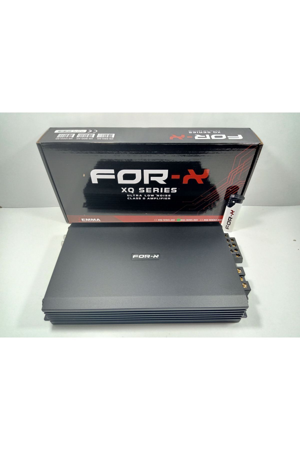 FORX5 Amfi – 4 x 300 RMS Ses ve Bass Amfisi – For-x XQ-300.4D Oto Anfi ...