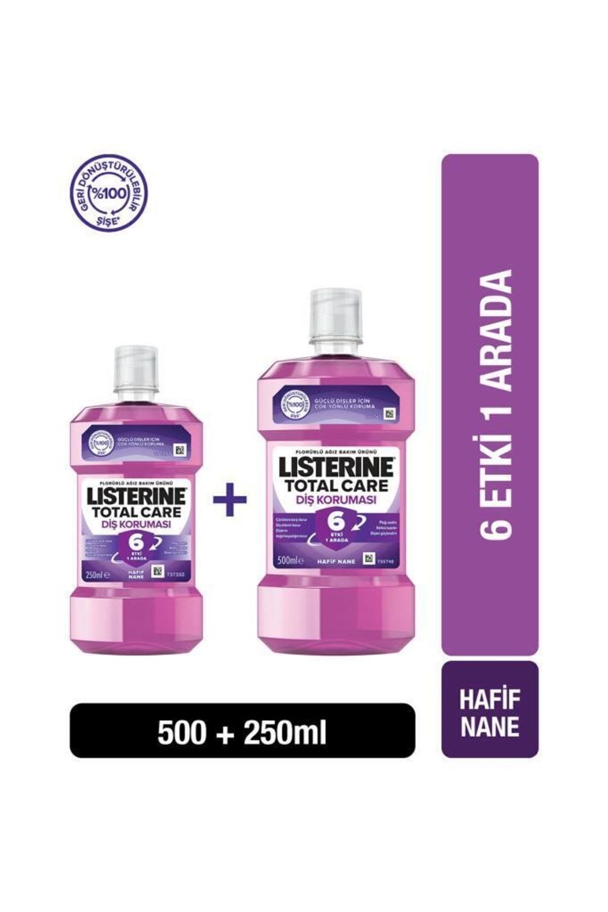 Listerine Total Care 500 ml + 250 ml - Fiyatı, Yorumları