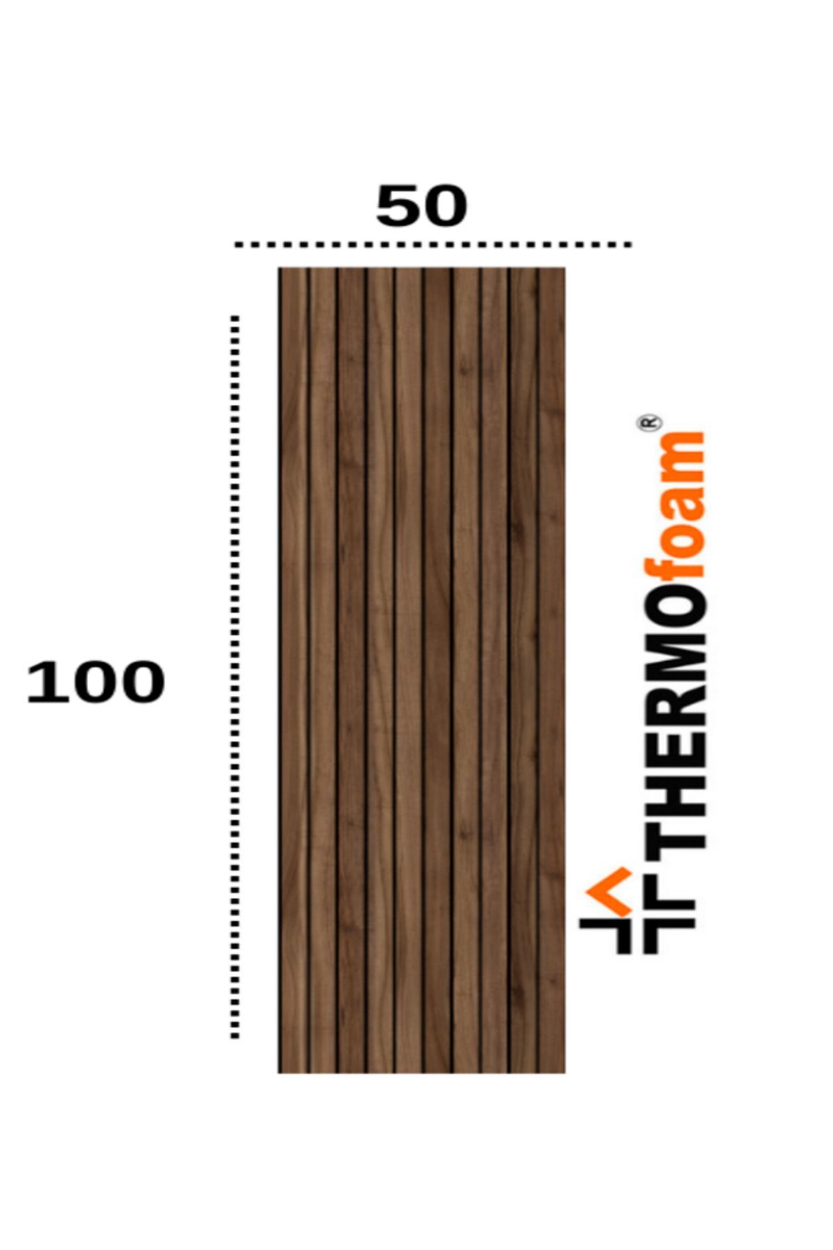 THERMOSİDİNG 10 Adet Ahşap Görünümlü Strafor Duvar Kaplama Paneli Lb 006 - 50x100 - Fiyatı ...