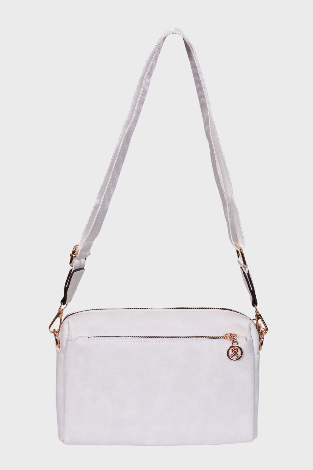 Les Crioch Kadın Beyaz 3 Bölmeli Astarlı Ayarlanabilir Kolon Askılı ...