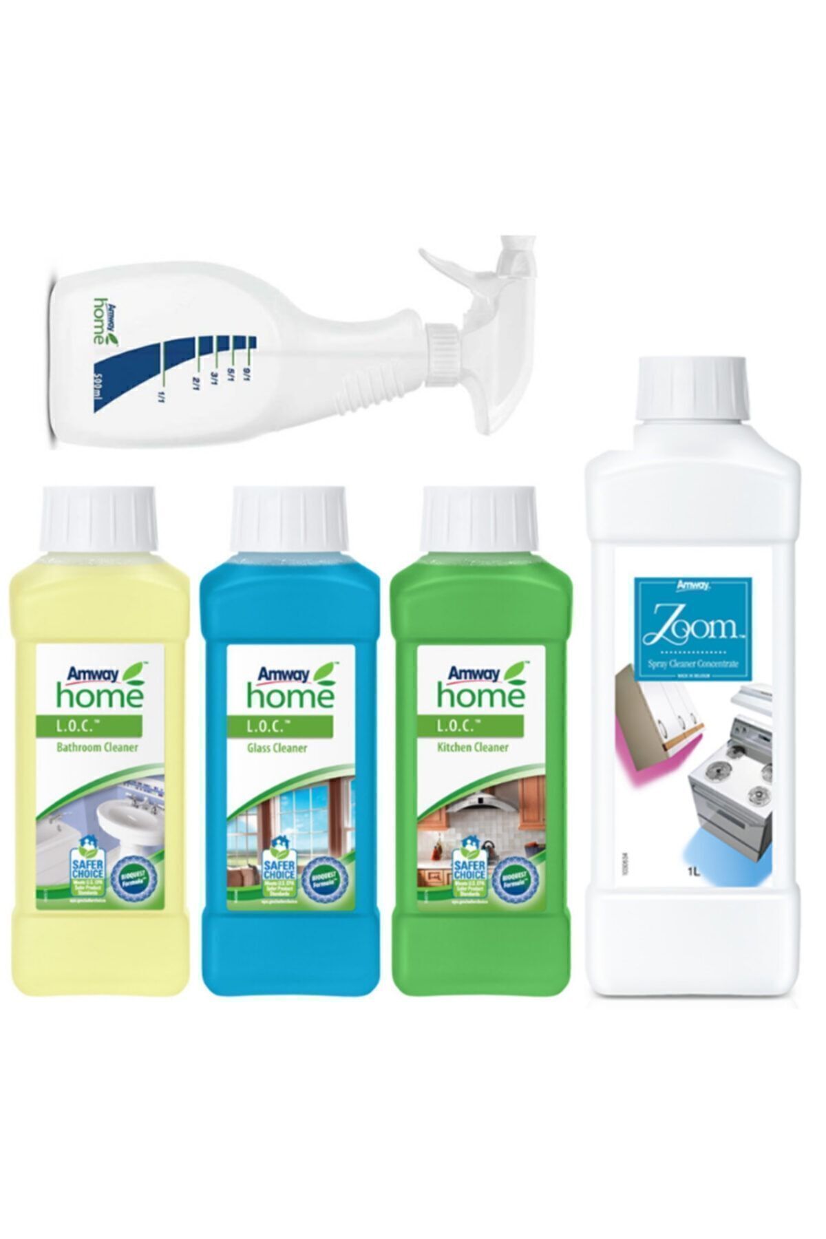Amway Loc Mutfak Banyo Cam Temizleyici + Zoom Konsantre Sprey ...