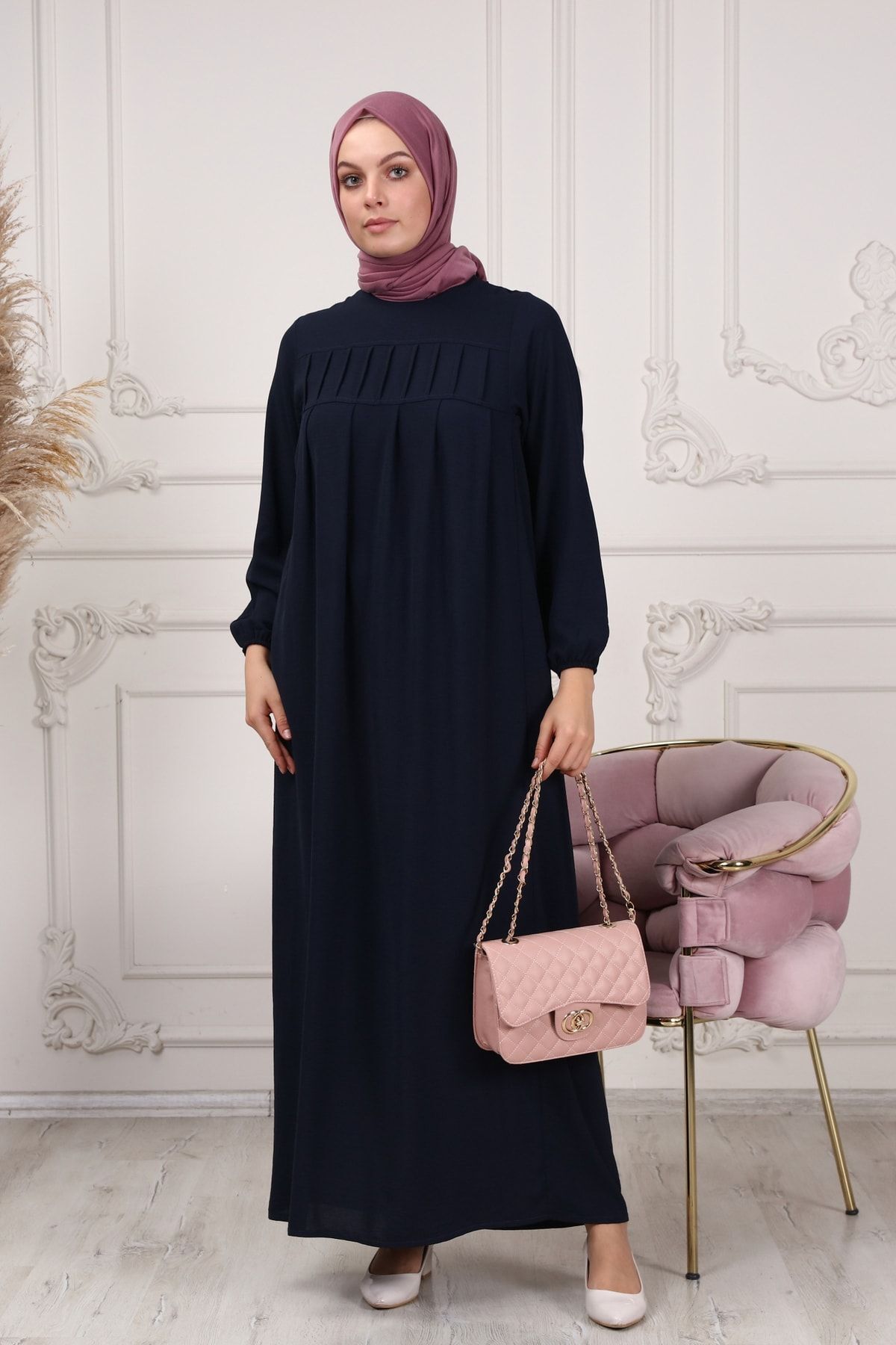 fistan Nevrül Robadan Tessettür Elbise Fiyatı, Yorumları - Trendyol