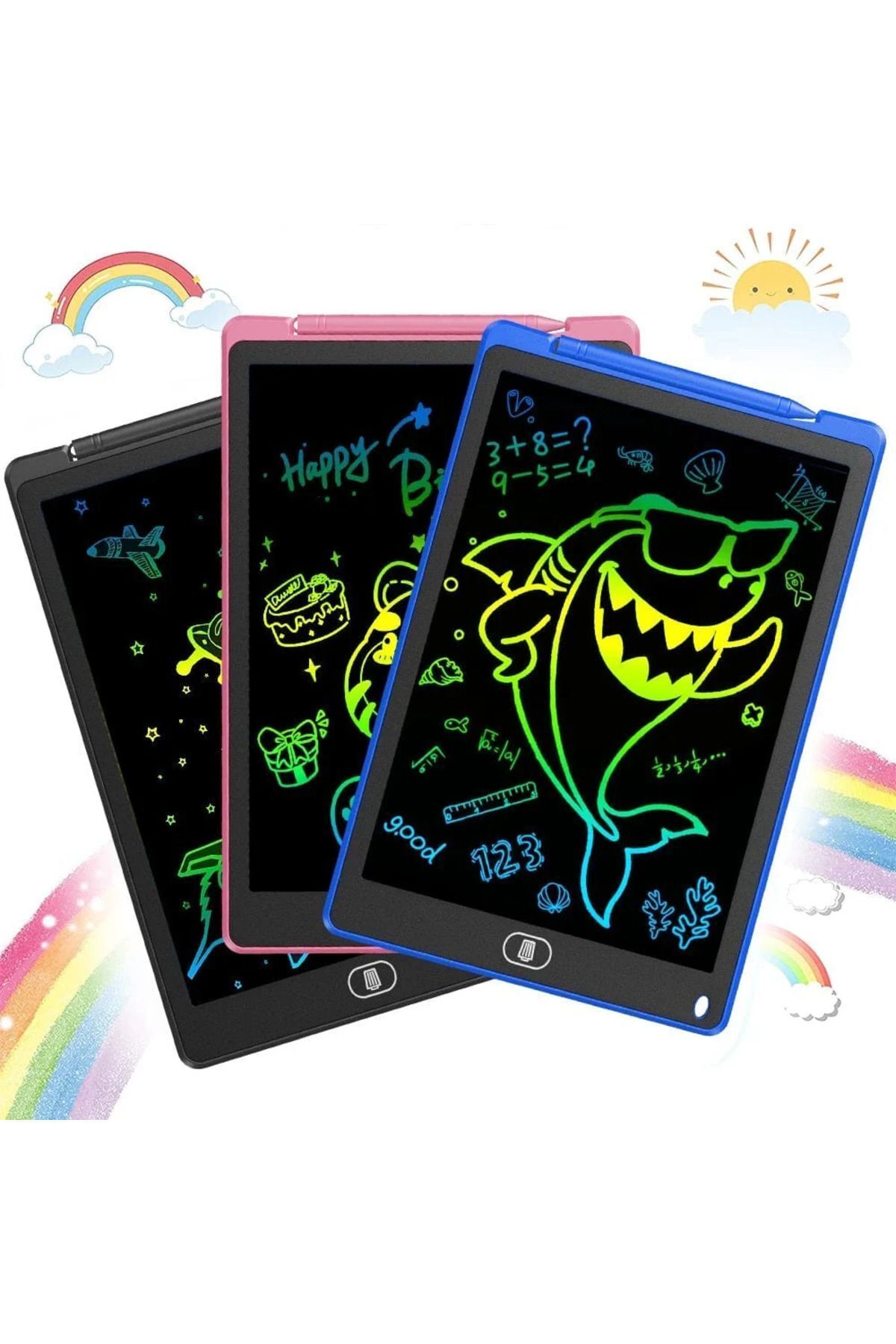 Gündüz Ticaret Writing Tablet Lcd 8.5 Dijital Kalemli Yazı Tahtası ...