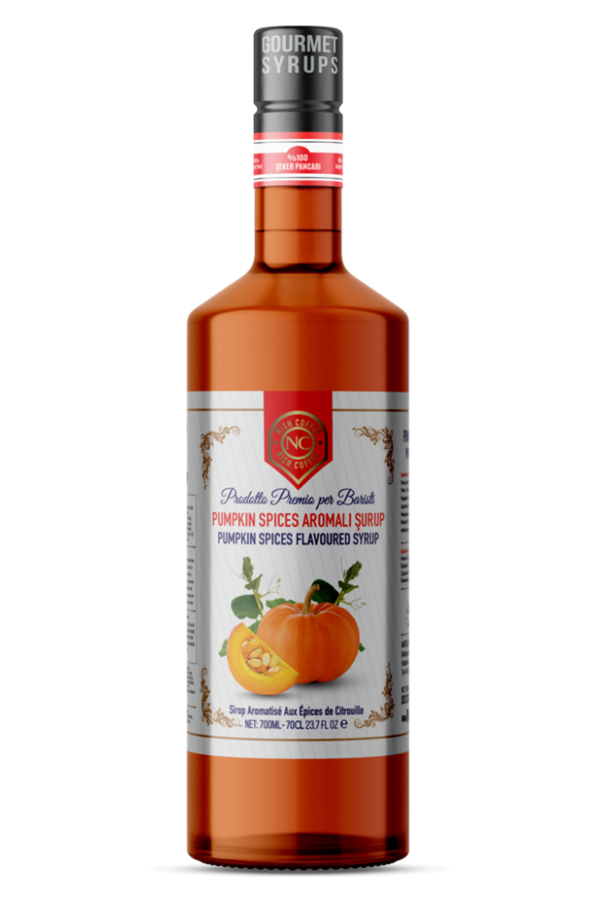 Nish Coffee Nish Pumpkin Spices Aromalı Şurup 700 ML - Cam Şişe Fiyatı ...