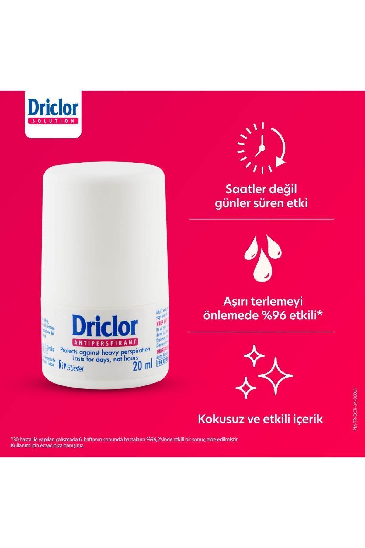 Driclor Aşırı Terleme Önleyici Antiperspirant Roll-on 20ml Fiyatı ...
