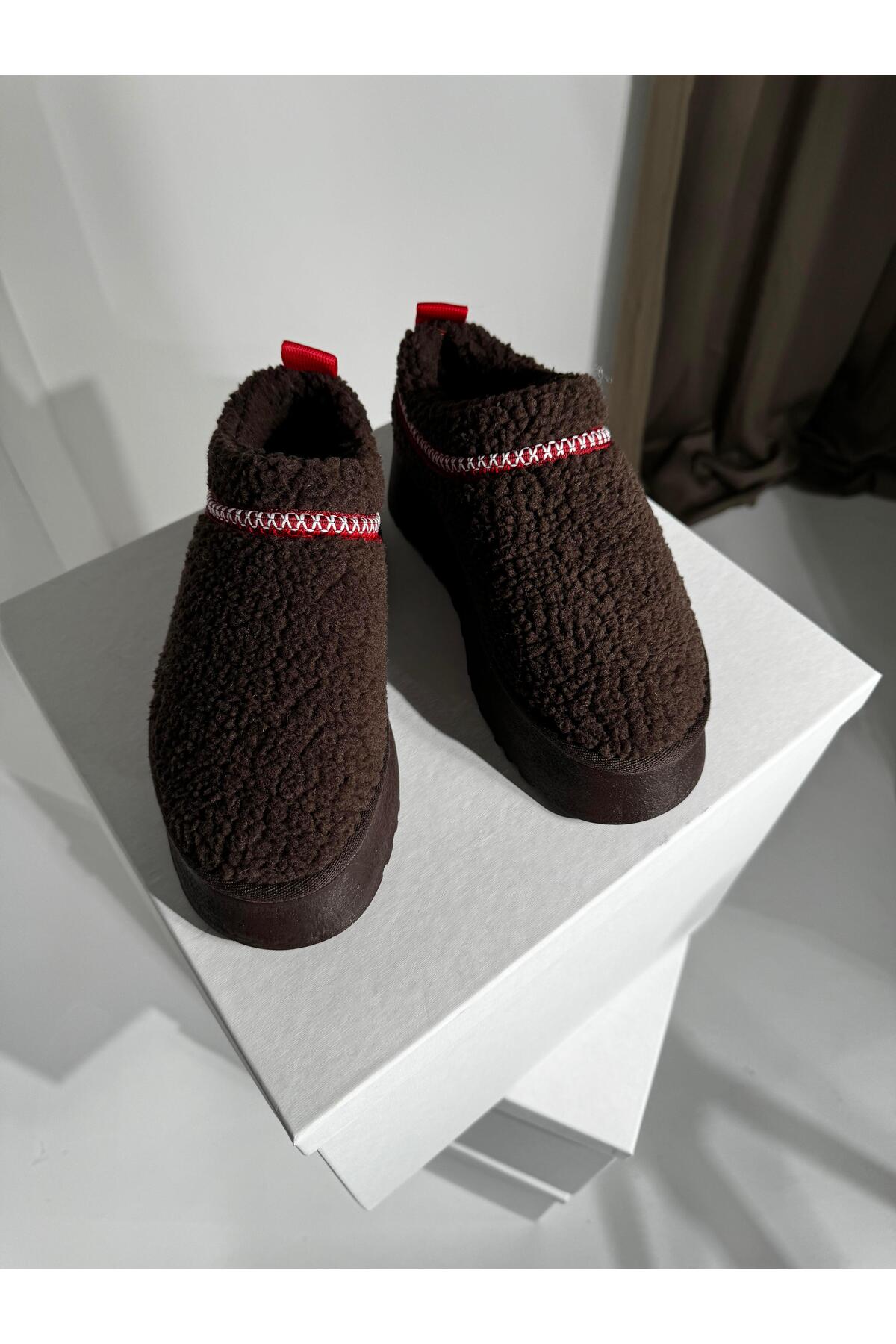Eataly Shoes Tofie Bitter Peluş Kadın Bot - Fiyatı, Yorumları