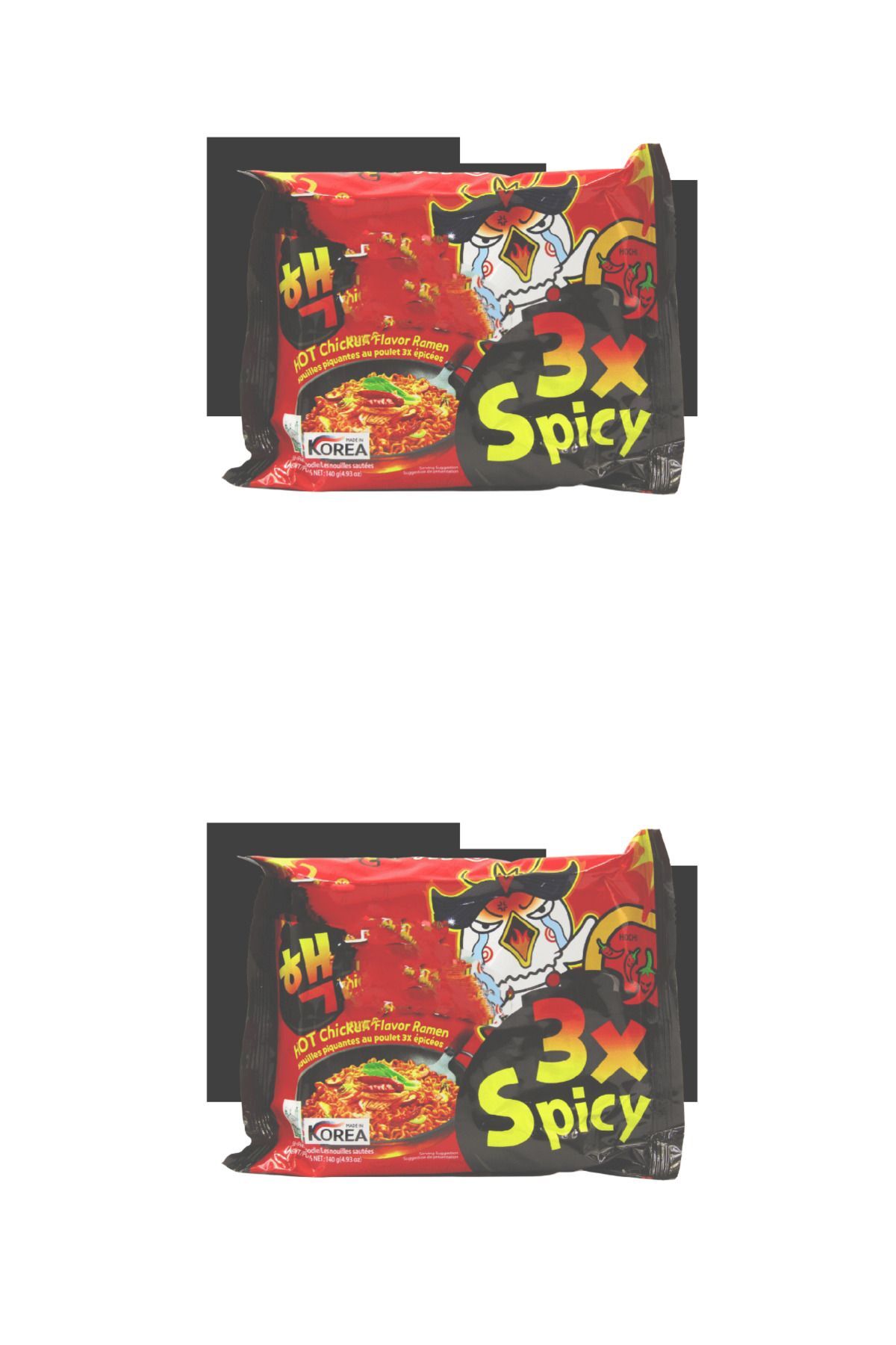 BULDUK Kore ramen 2Li 3x Spicy Hot Chiken flavor noodle 140g (HELAL ...
