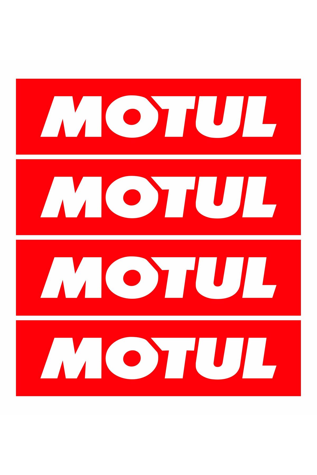 Motul 4 Adet Sticker 15 X 4cm Yağ Sticker - Fiyatı, Yorumları