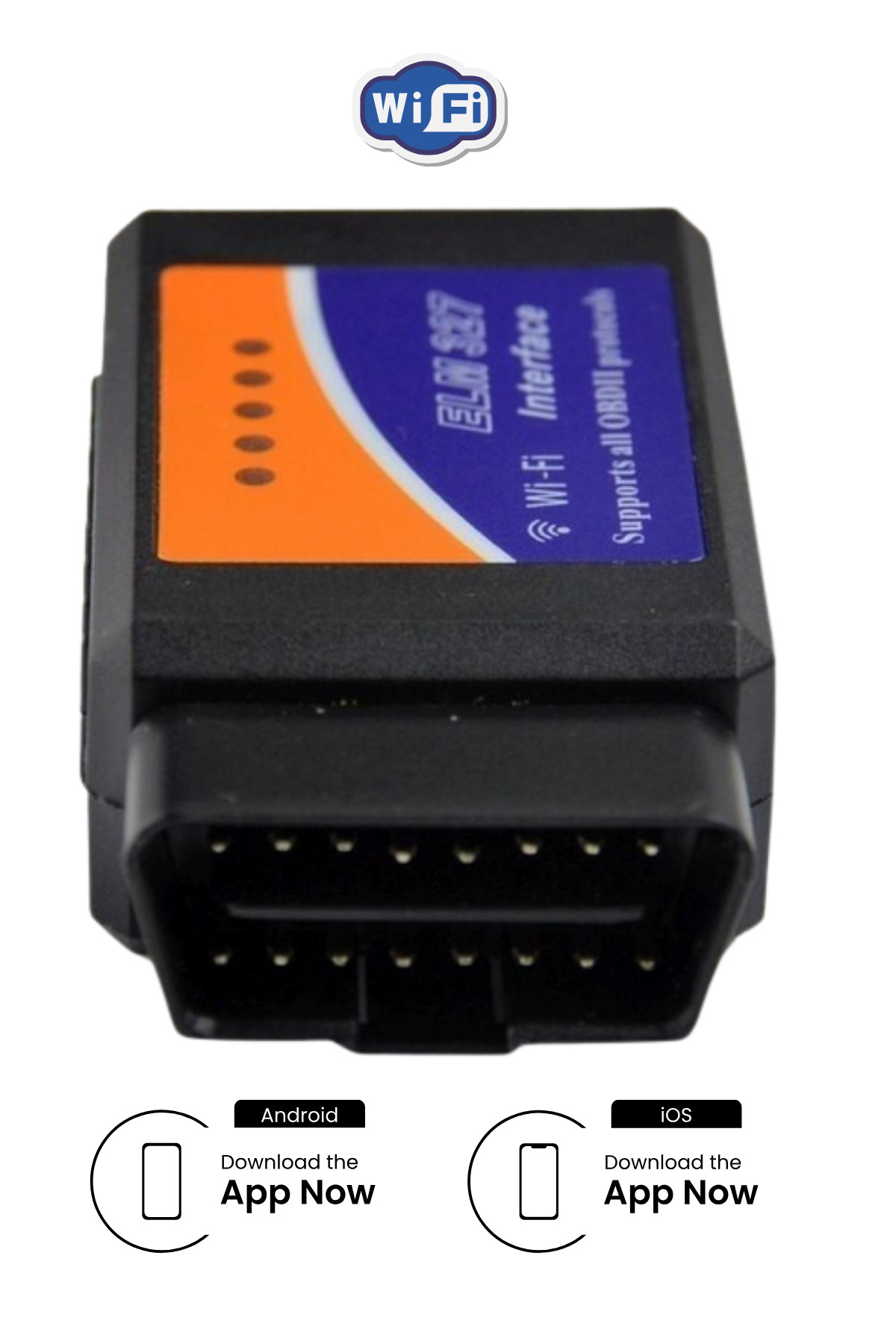 ELM 327 2025 Yeni Versiyon Elm327 Wi-fi Araç Arıza Tespit Cihazı Obd2 ...