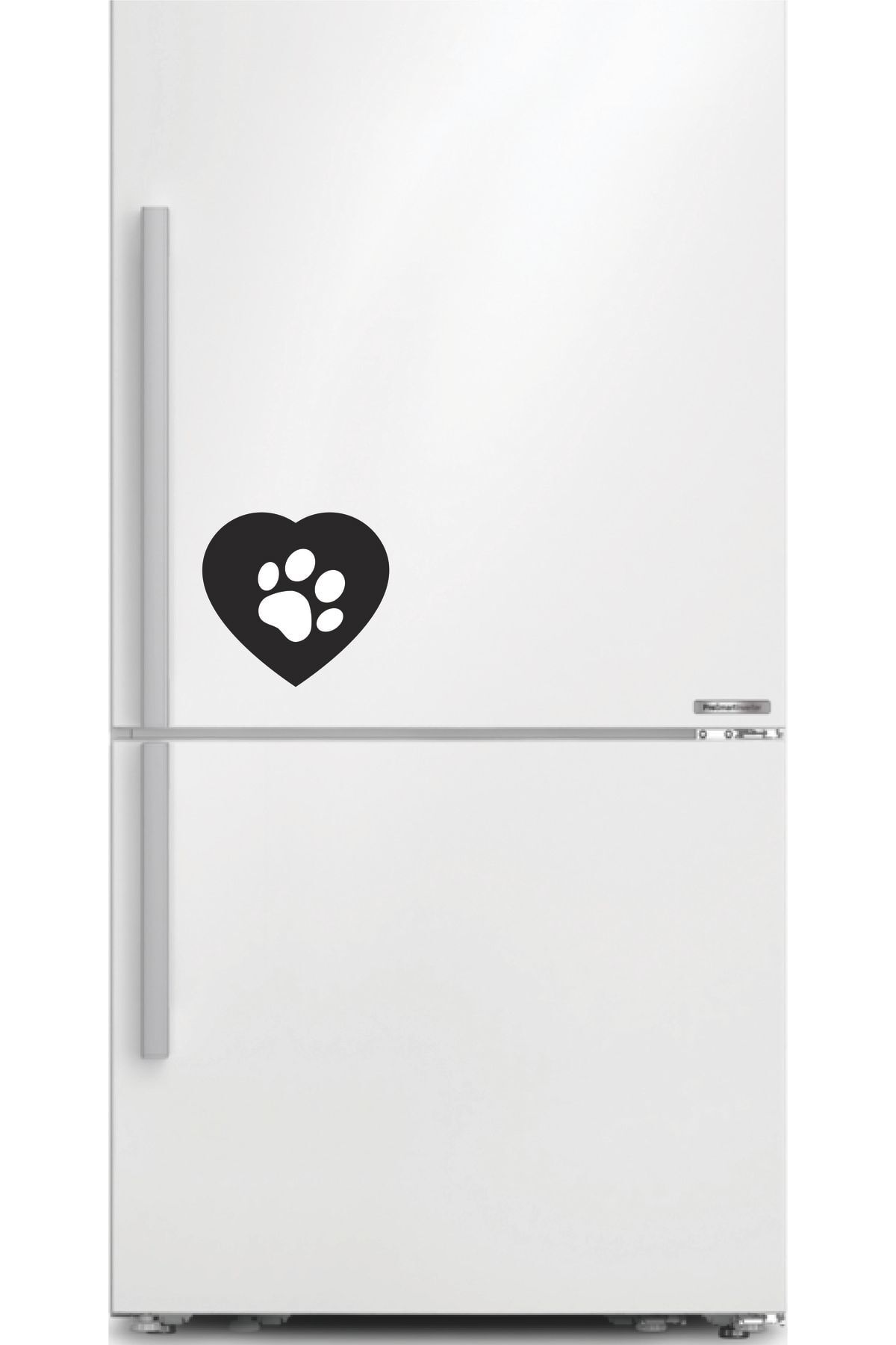 uzuntuning Buzdolabı Süsü Kalpli Pati Sticker 10cmx10cm Fiyatı ...