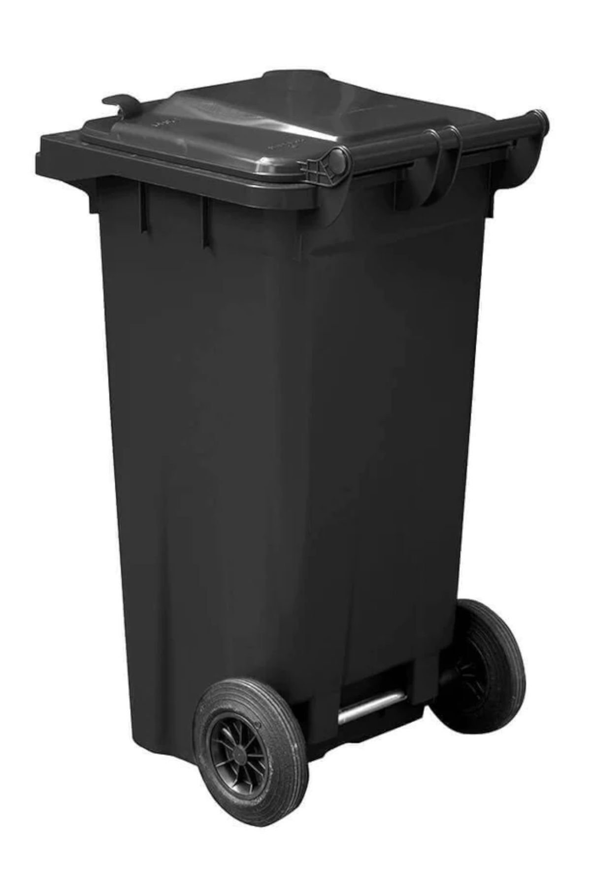 MCK Plus Mck Siyah Plastik Çöp Konteyneri 120 Litre Konteyner - A Isıya ...