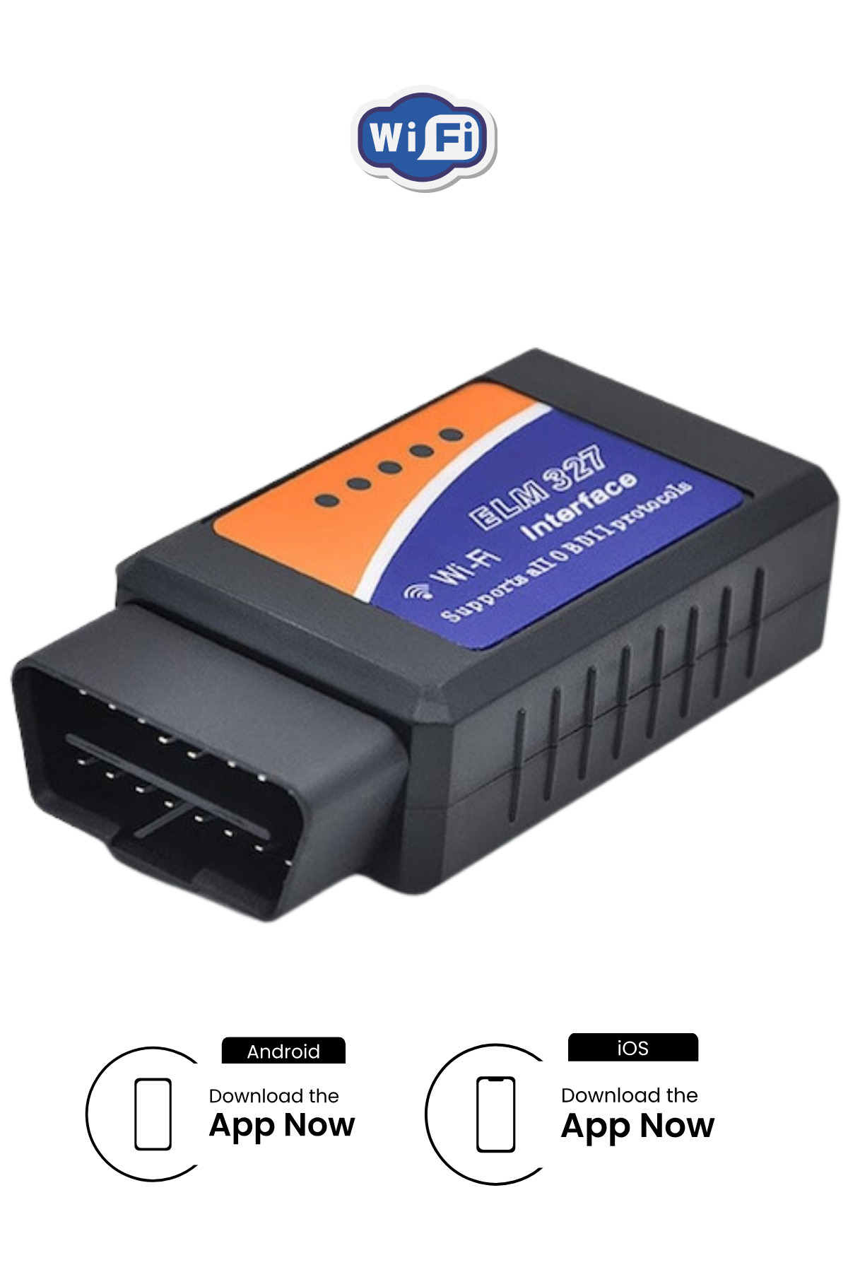 ELM 327 2025 Yeni Versiyon Elm327 Wi-fi Araç Arıza Tespit Cihazı Obd2 ...