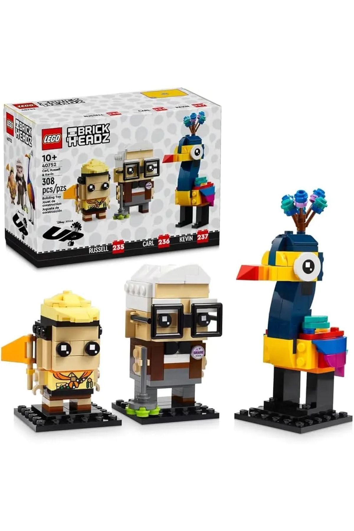 LEGO 40752 LEGO® BrickHeadz | Disney Pixar Carl, Russell ve Kevin ...