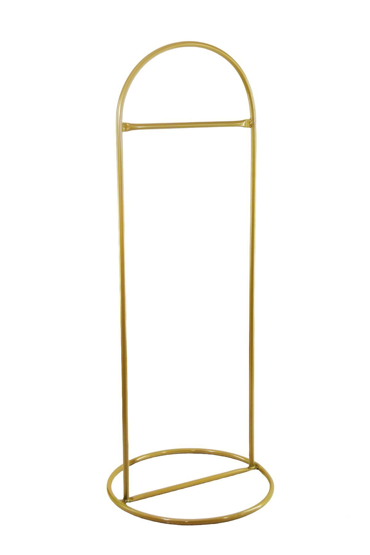 LESAY HOME Sedef Parlak Altın Gold Metal Konfeksiyon Askılığı Ev Mağaza ...