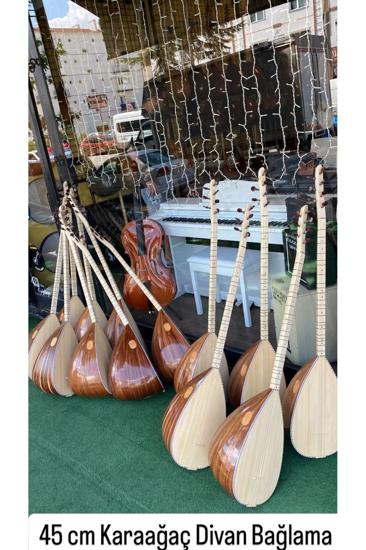 3M Atölye Uzun Sap Divan Saz Bozlak Saz Bağlama Saz 45 Tekne Fiyatı ...