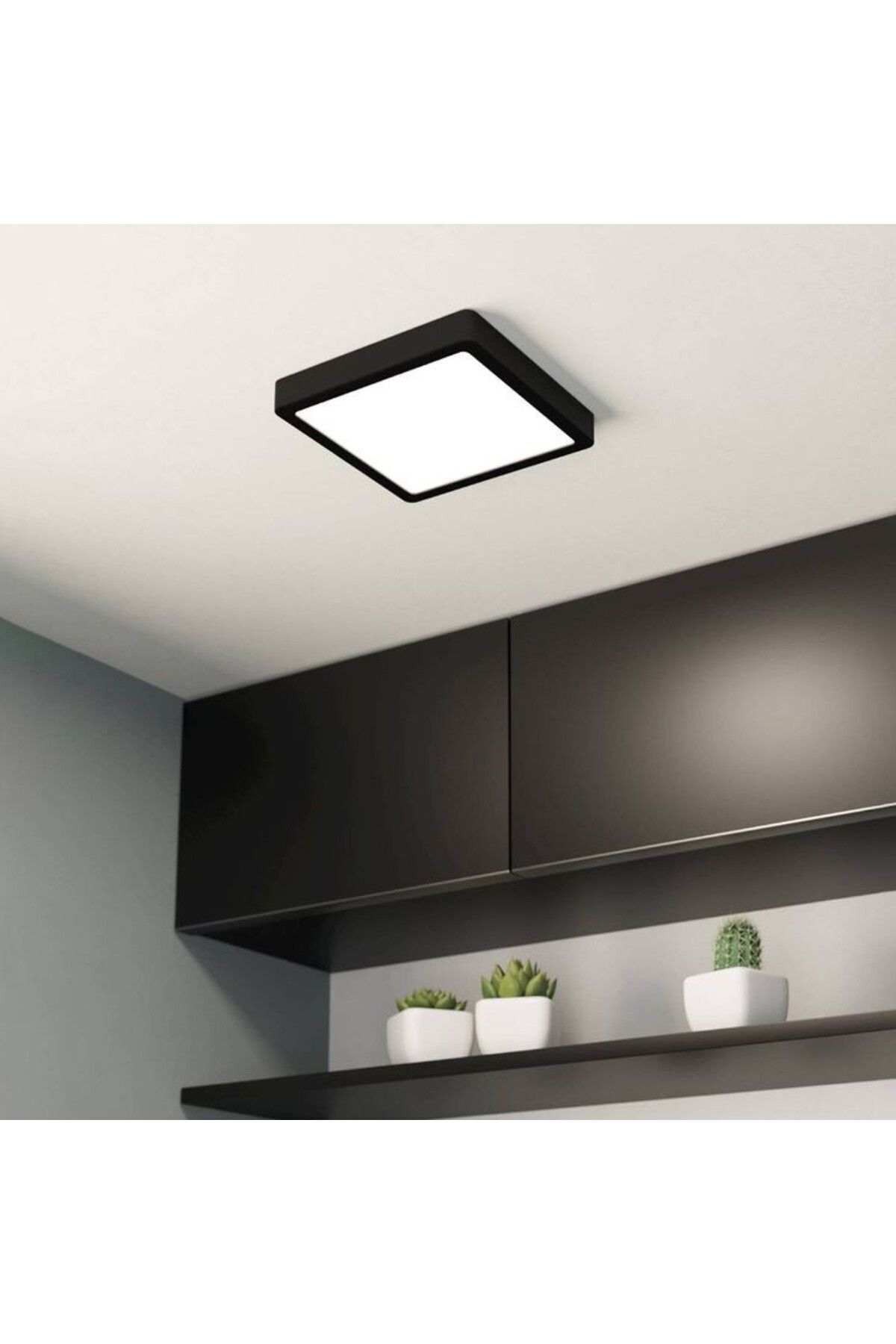 fullreyon 18 Watt Kare Metal Kasa 3200 Kelvin Ultra Kaliteli Sıva Üstü ...