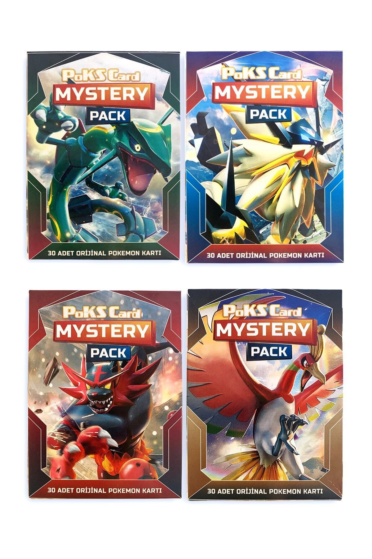 Pokscard Orijinal Pokemon Kart Avantaj Paketi ( 4 Adet ) - ( 120 Adet 4 ...