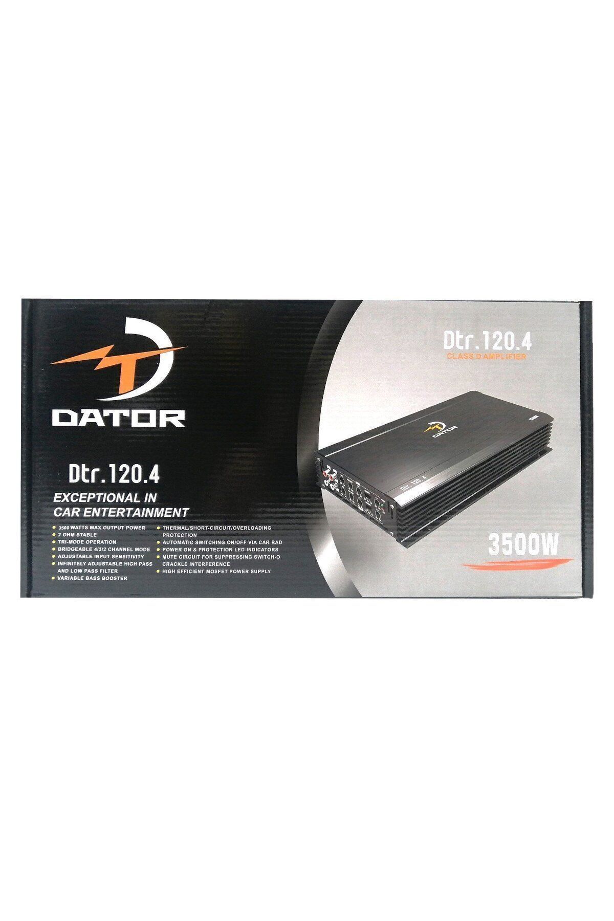 Dator Dtr 120.4 Profesyonel 4 Kanal Anfi 3500W - Fiyatı, Yorumları