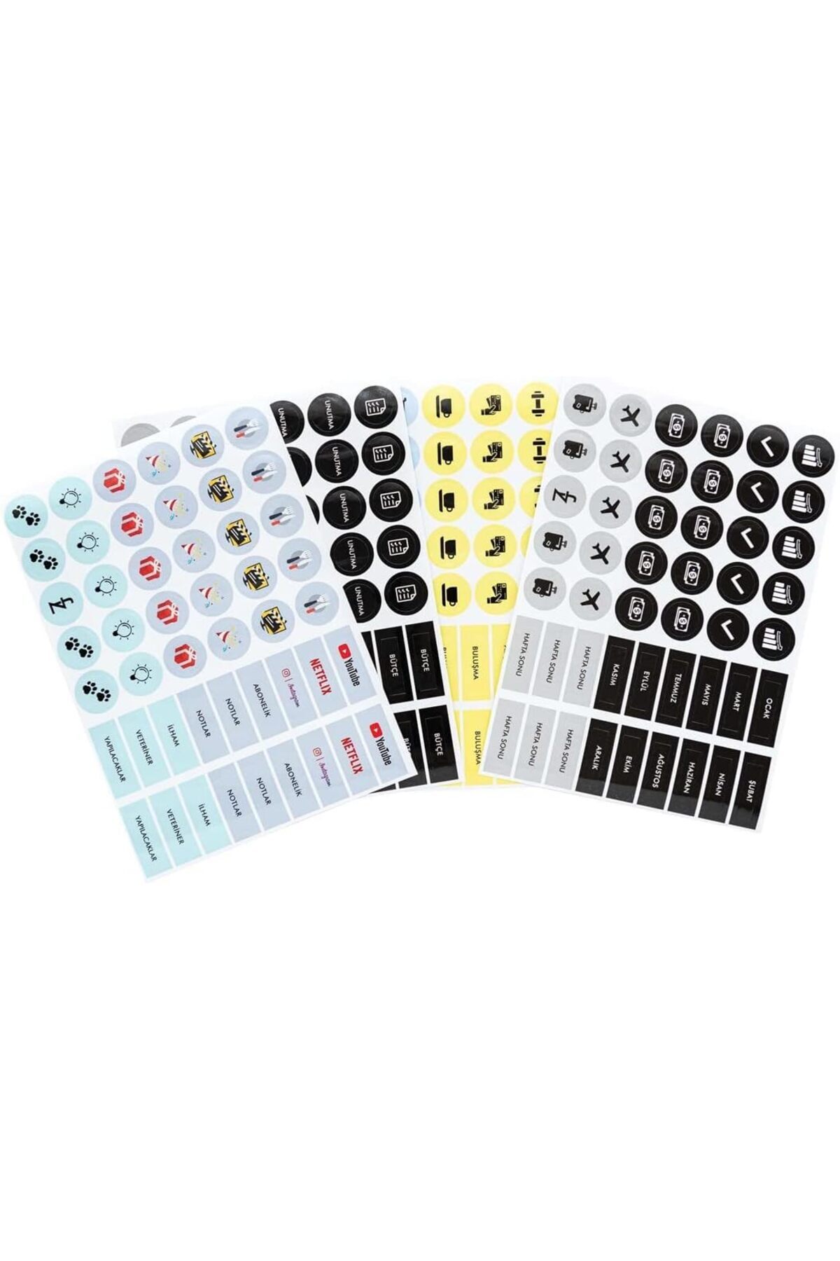 Fufizu Ajanda Planner Sticker Seti Basic Fiyatı, Yorumları - Trendyol