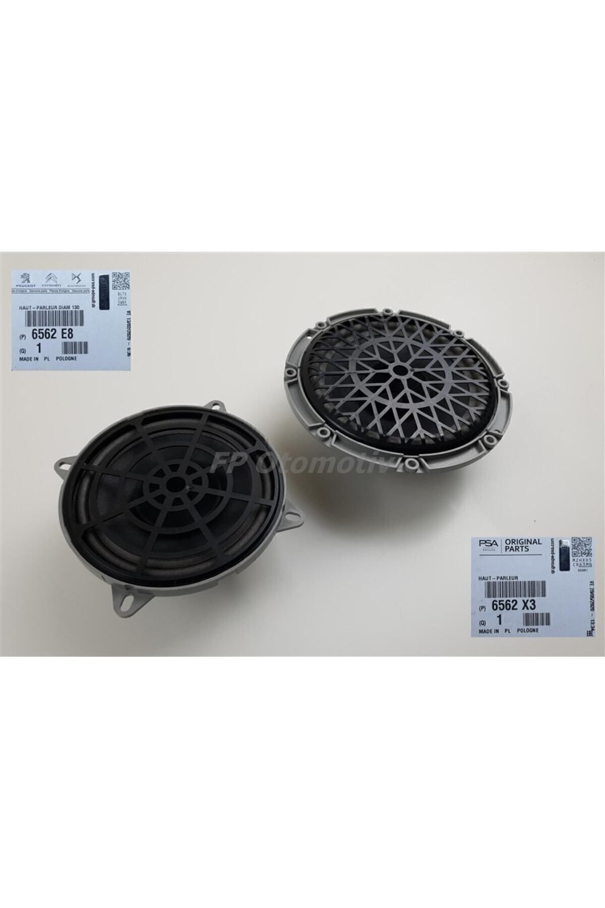 PSA Peugeot 307 Ön Arka Orijinal Hoparlör Seti 6562.x2 + 6562.e8 ...