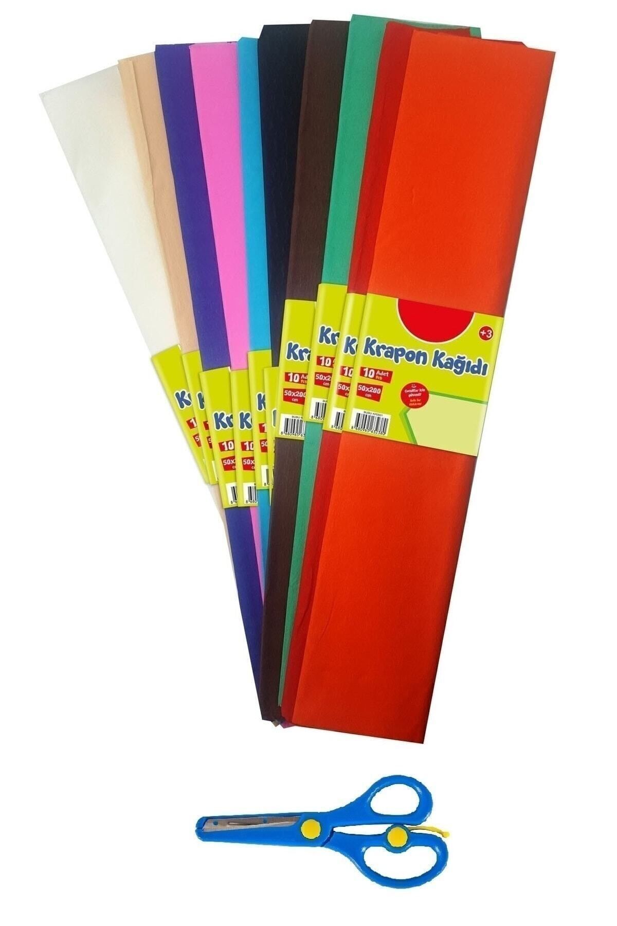 Genel Markalar Grapon Kağıdı 10 Adet Karışık Renk Grafon , Korumalı ...