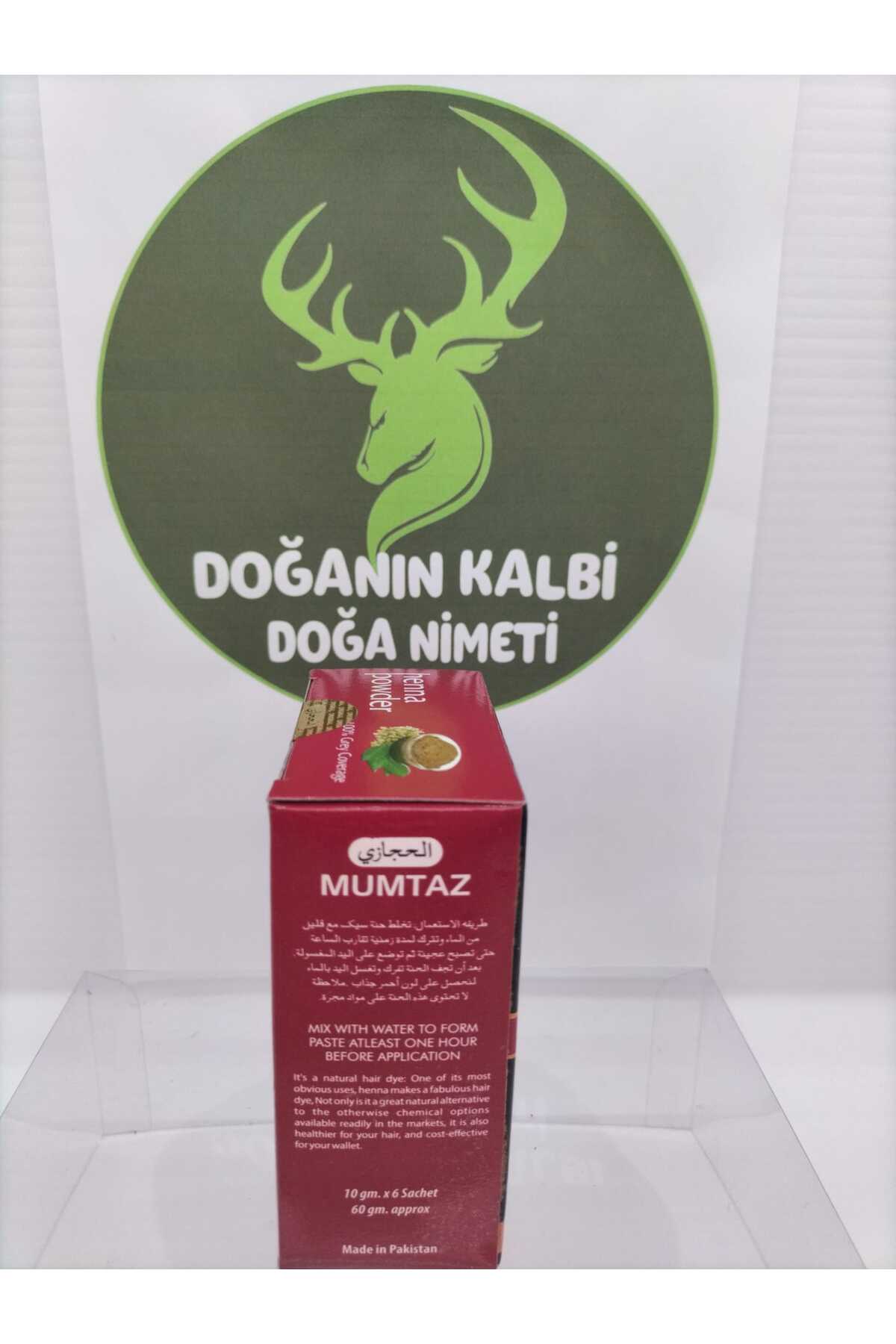 DOĞA NİMETİ Mumtaz Henna Saç Hint Kınası Kızıl Rengi 6lı Paket Fiyatı ...