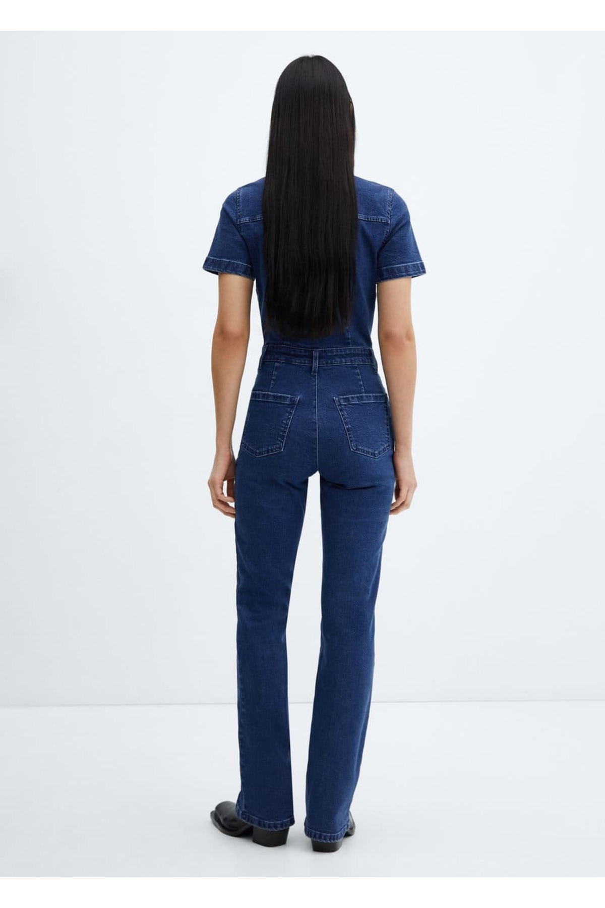 MANGO Fermuarlı denim tulum Fiyatı, Yorumları - Trendyol