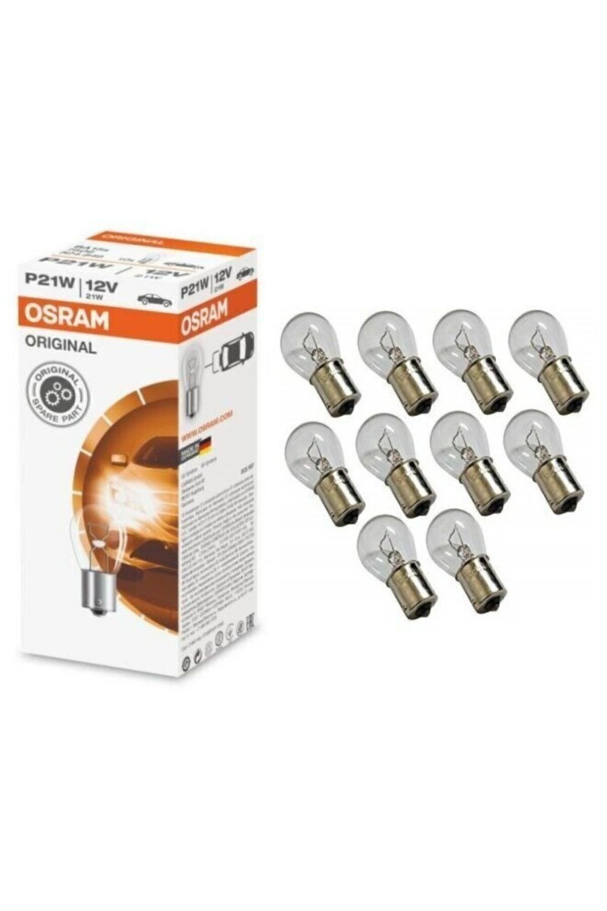 Osram 12v 93 P21w Stop Sinyal Ampulü (tek Duy) 10 Adet Orjinal 7506 Fiyatı, Yorumları - Trendyol